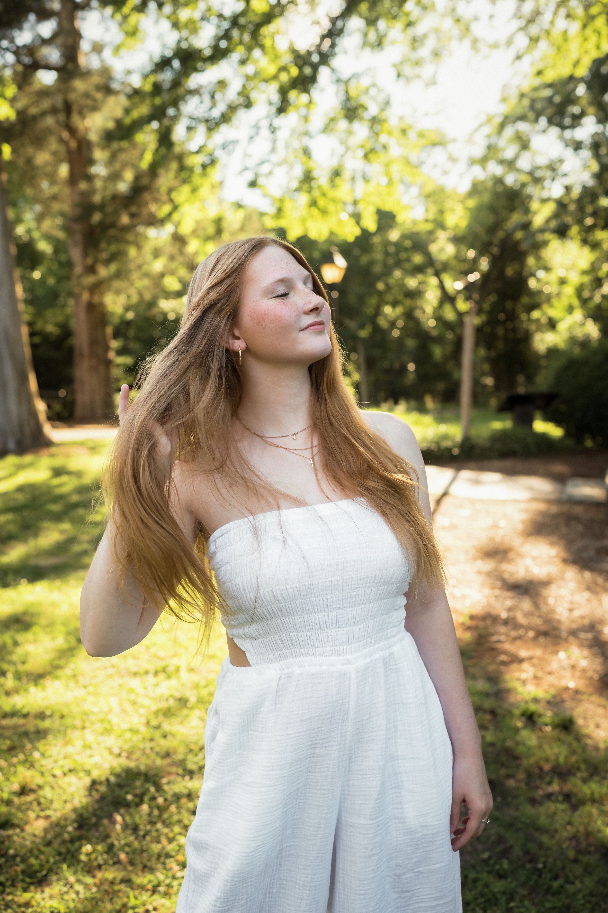 High School Senior Session At Historic Oakview Park | Haley - Stephanie ...