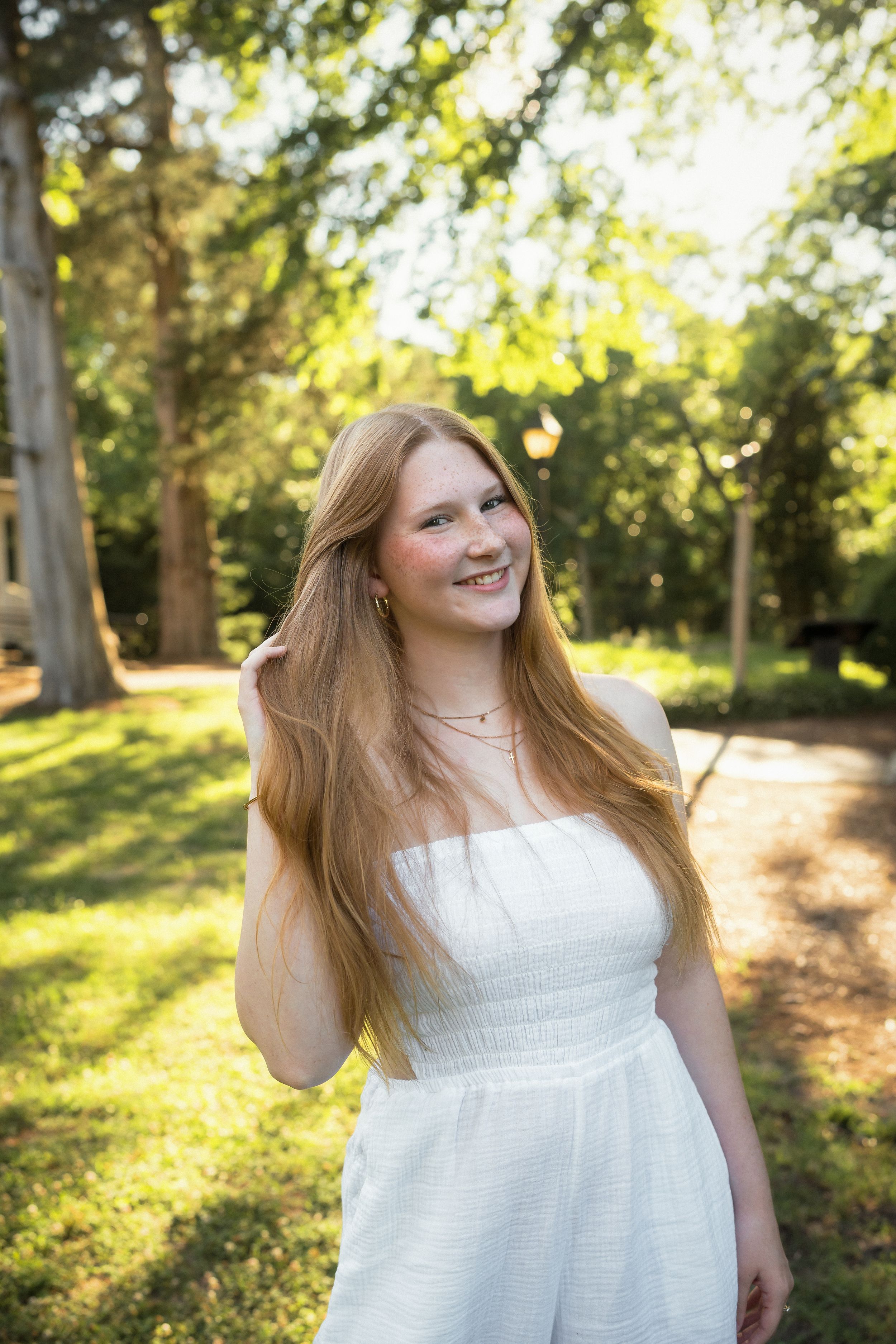 High School Senior Session At Historic Oakview Park | Haley - Stephanie ...