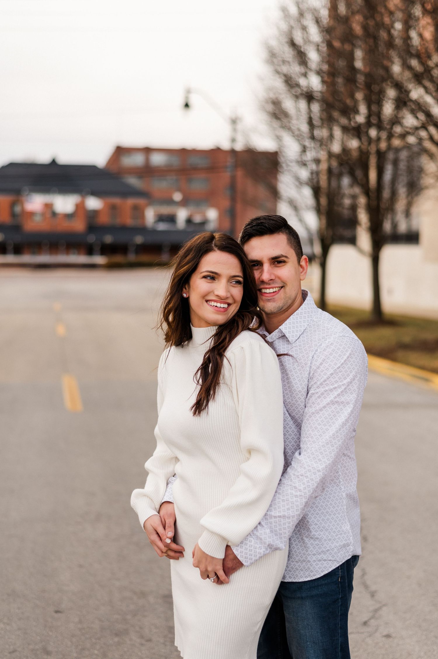 Jenn & Jacob: Downtown Engagement - Jordan Nichole Photography
