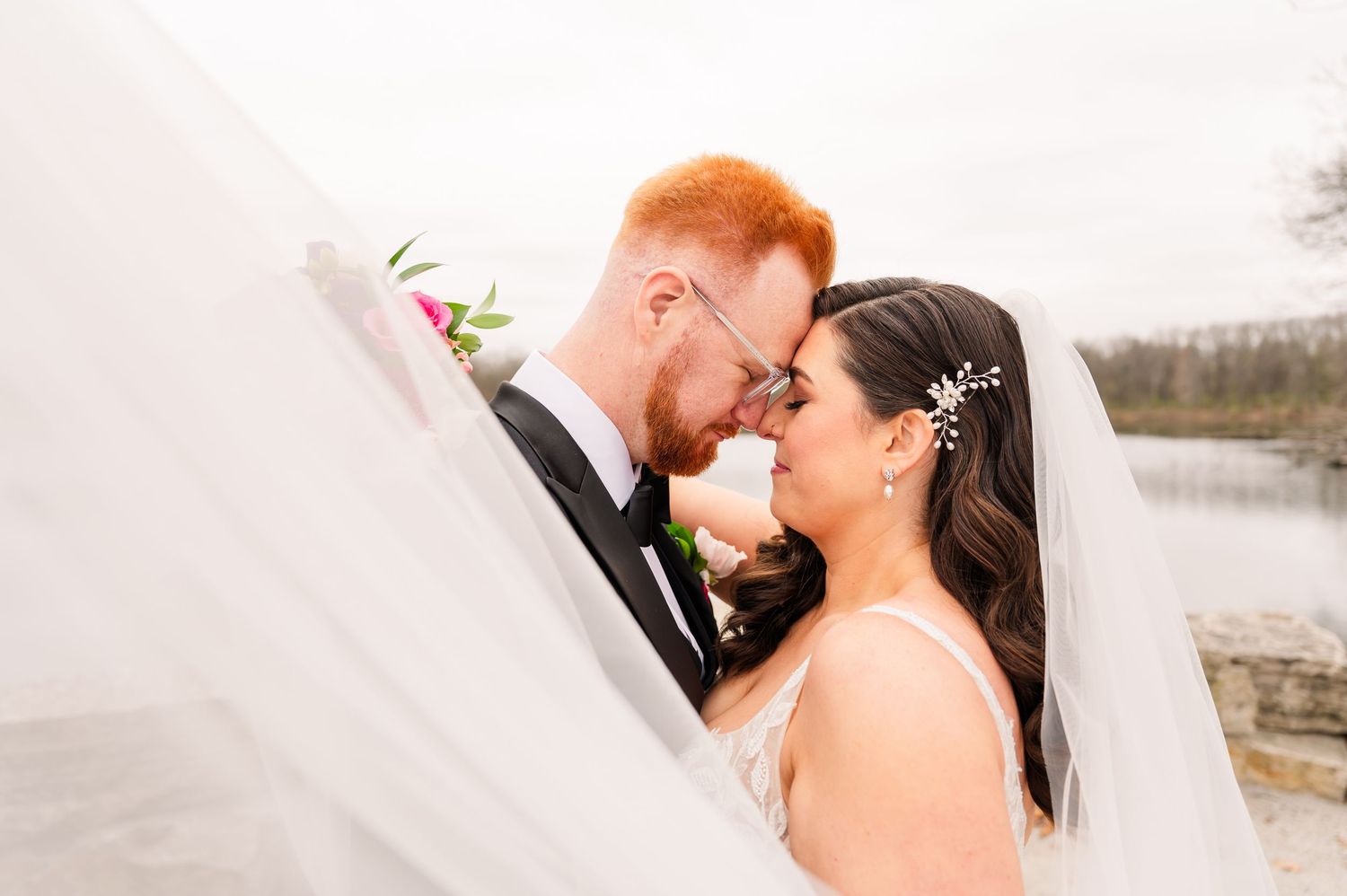 The Junkers: A Romantic Jewel-Toned Wedding at Allure on the Lake - Jordan Nichole Photography