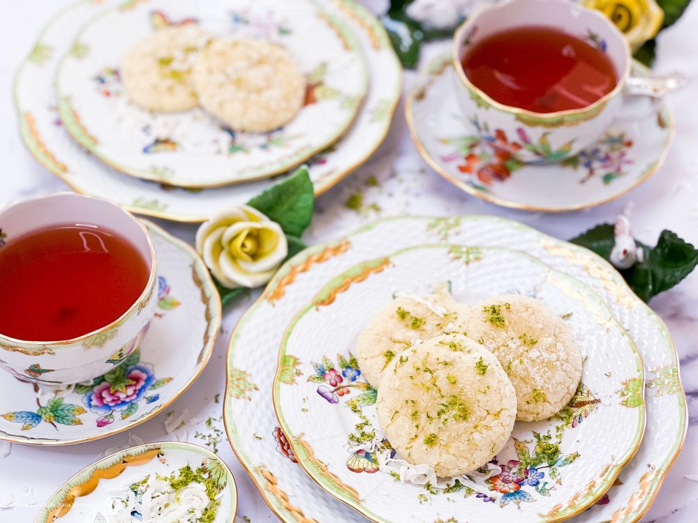 Coconut Lime Tea Cookies - American Country Living | Recipes ...