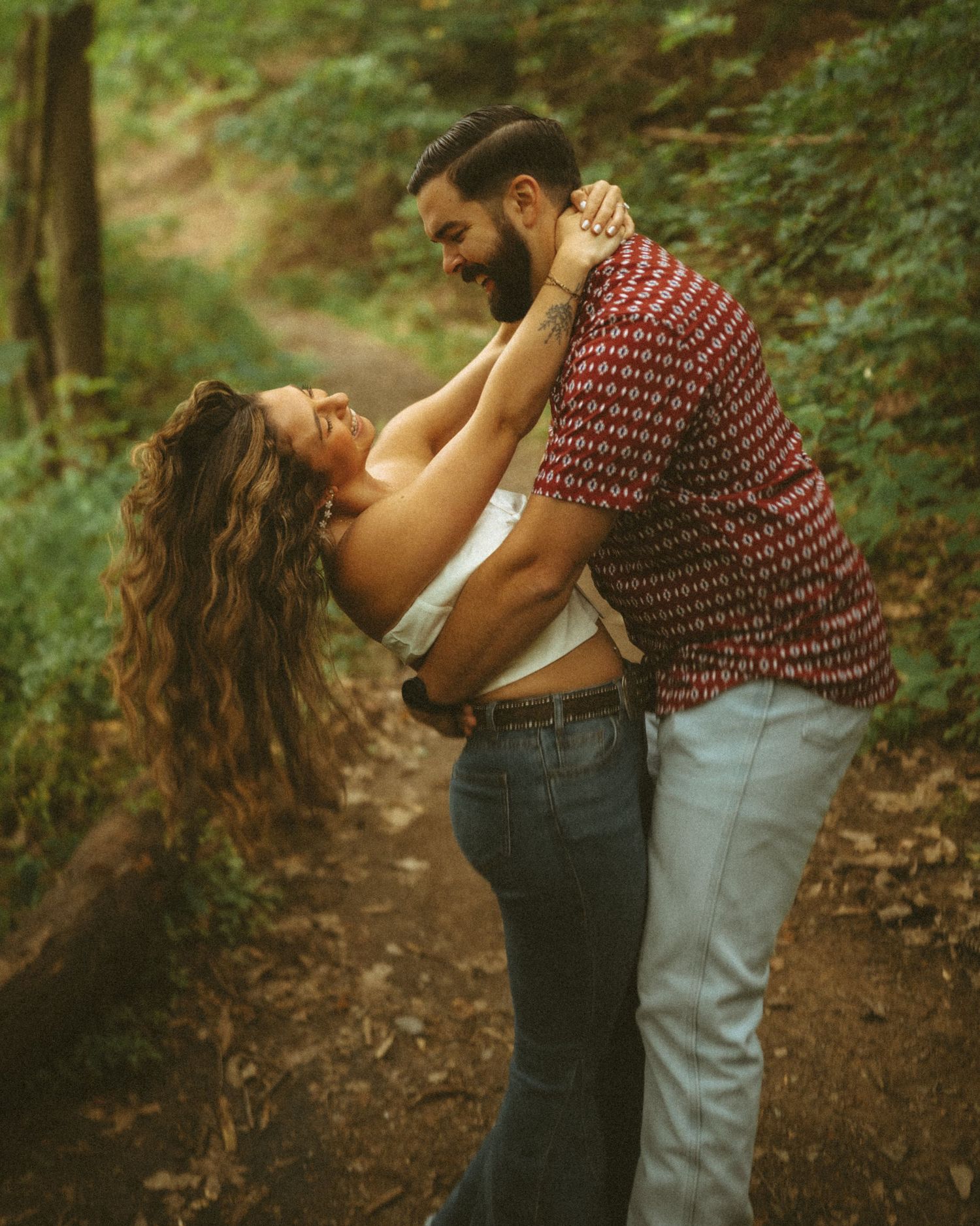 Harley + Clints Engagement Session at Greenwood Furnace State Park ...
