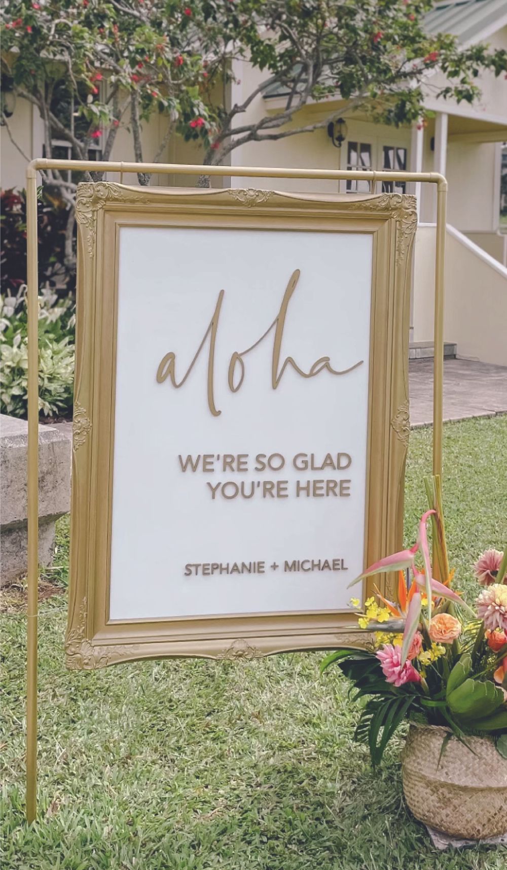 Welcome Signs - Miss B. Calligraphy