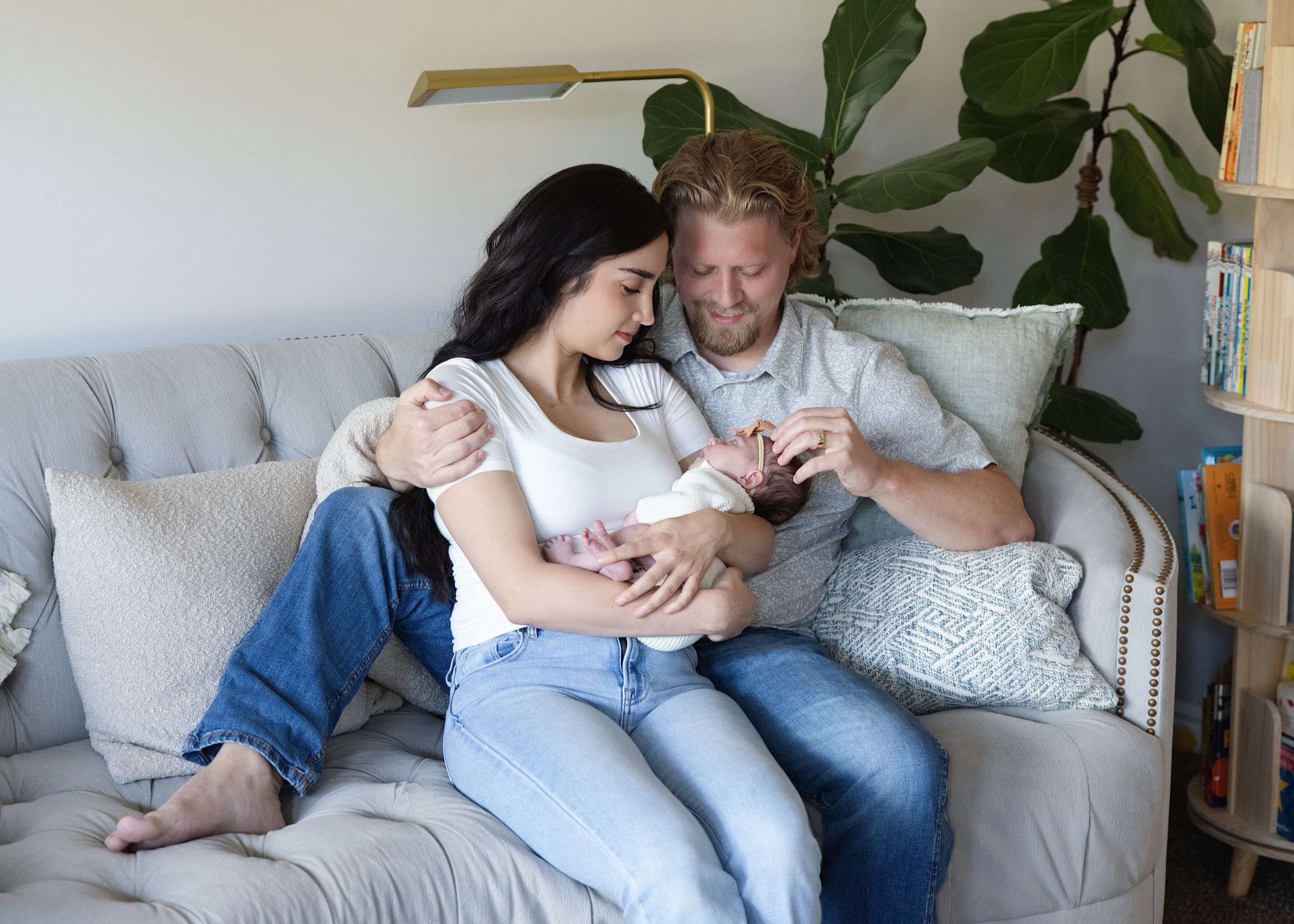 Utah Newborn Photographer | Studio & In-Home Baby Photos | Leah ...