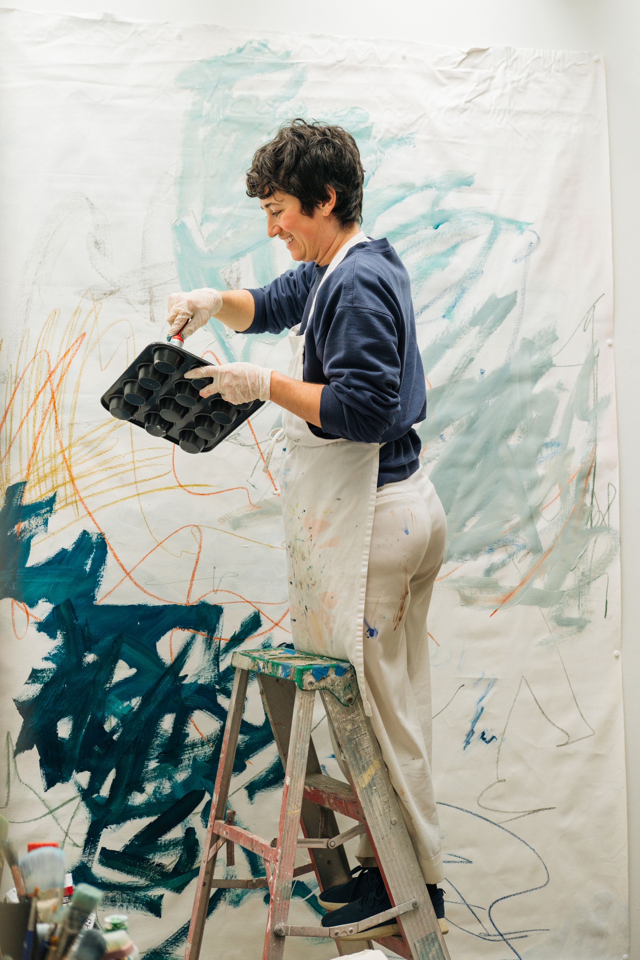 Client Feature: Jasper’s abstract artist personal branding photoshoot
