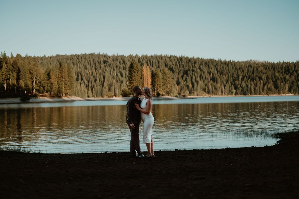 Golden Hour in the Pines: A Romantic Sly Park Engagement Session at ...
