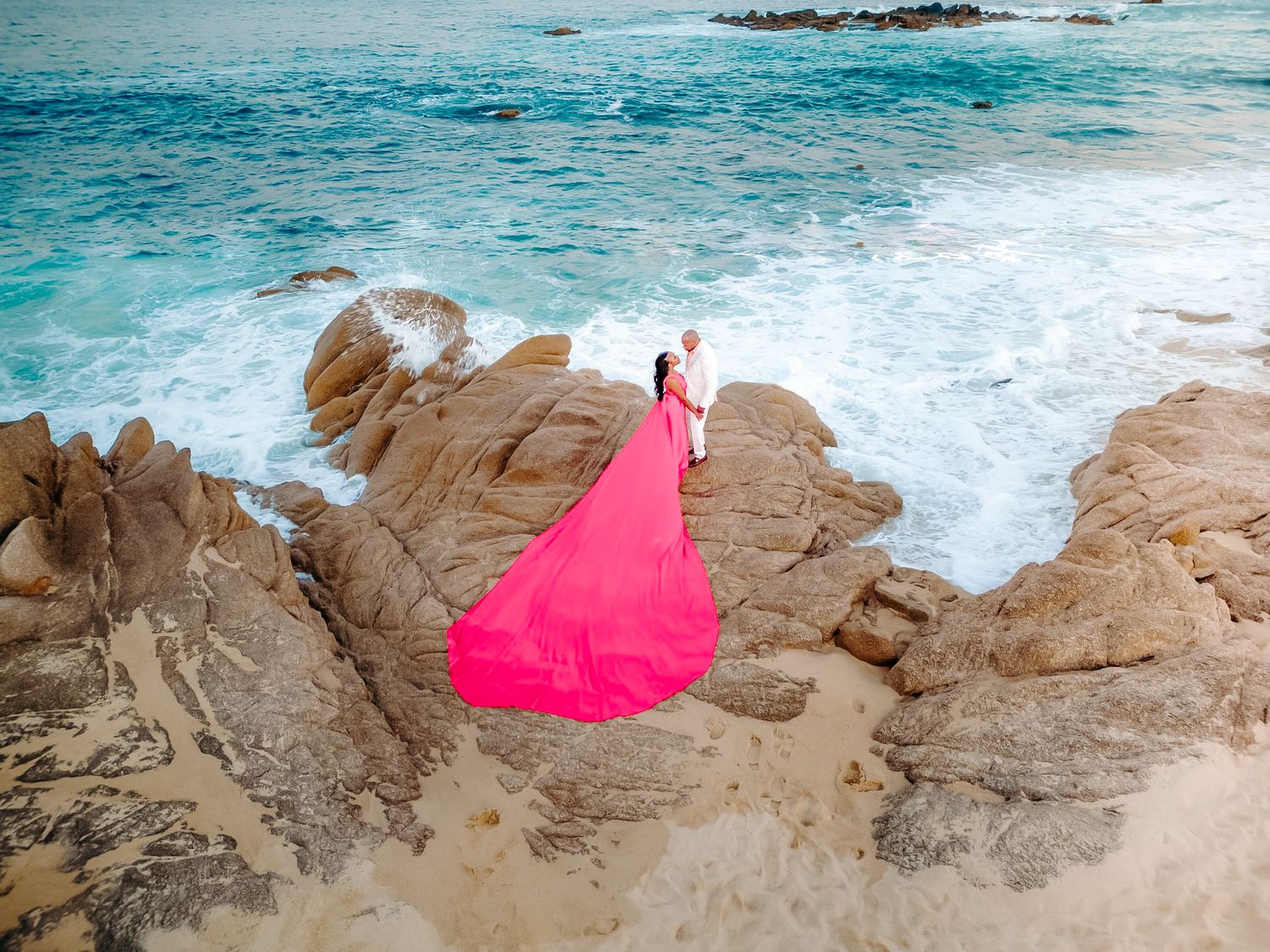 Playa Cabo Real - Los Cabos Flying Dress - Cabo Artistic Photoshoots