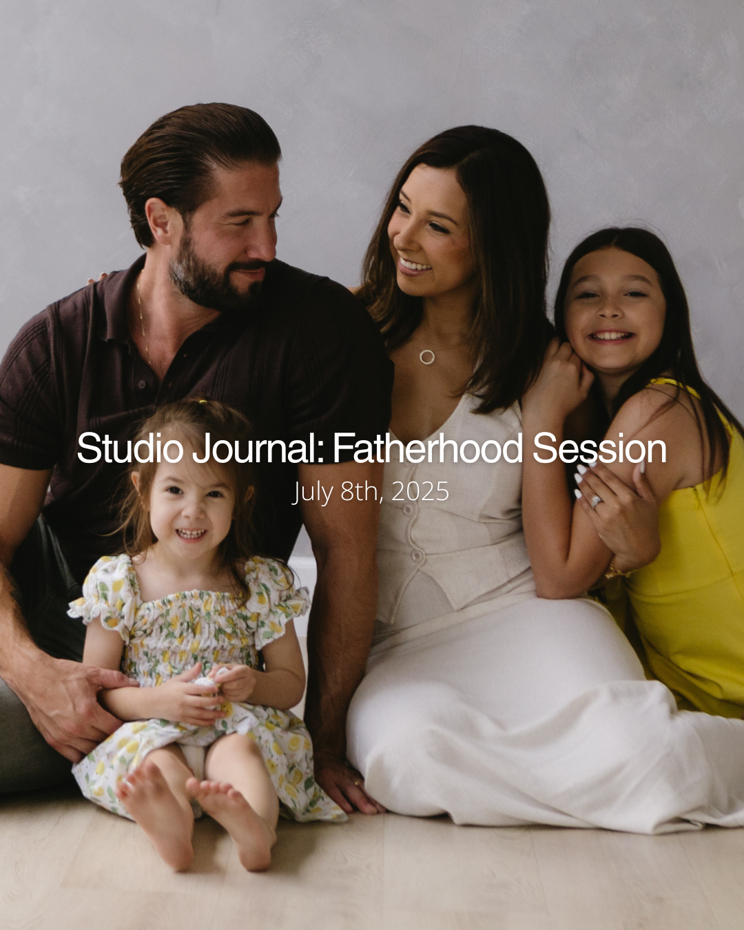 Studio Journal: Fatherhood Session - Chelsea Aminda Photography