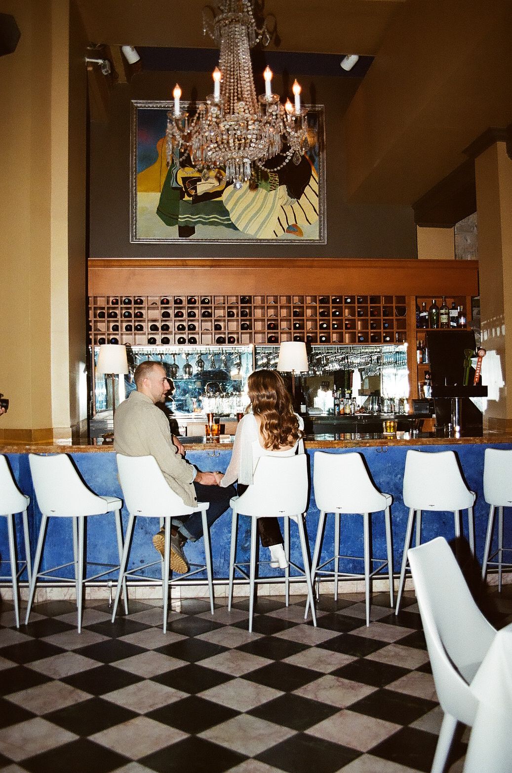 E & G: Candid & Chic Minneapolis Engagement Photos at Cafe & Bar Lurcat ...