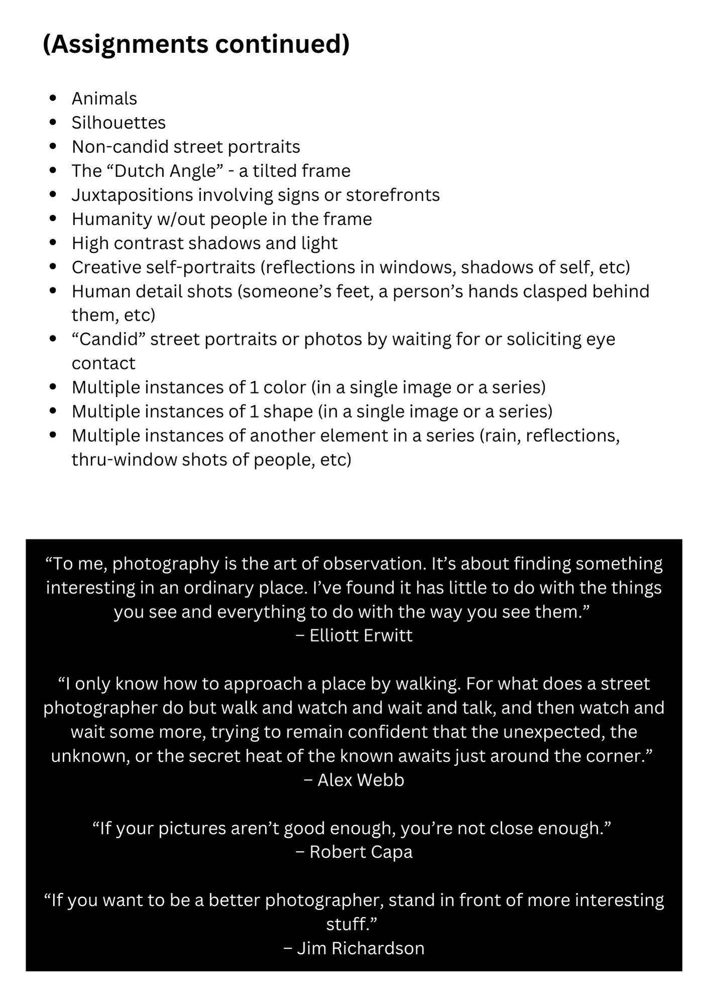 Street Photography Guide - Dustin Pattison