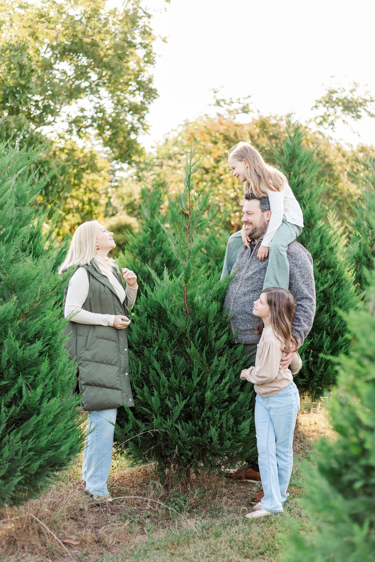 A Hallmark-Worthy Christmas at the Tree Farm: Michelle’s Family Session ...