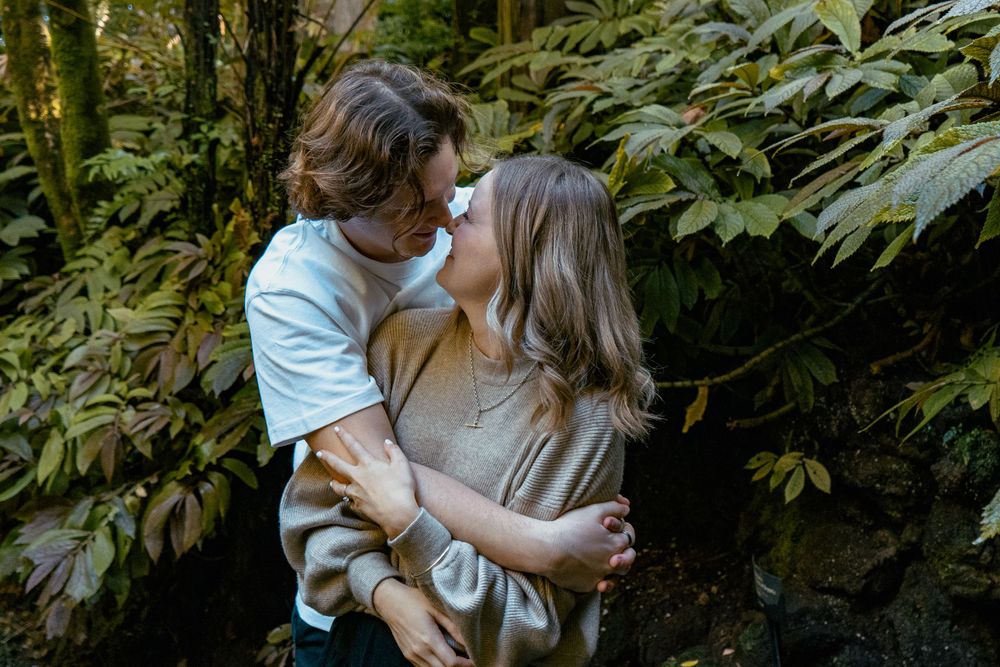 Magical Sunset Engagement Shoot: Sarah and Ollie's Wintergardens ...