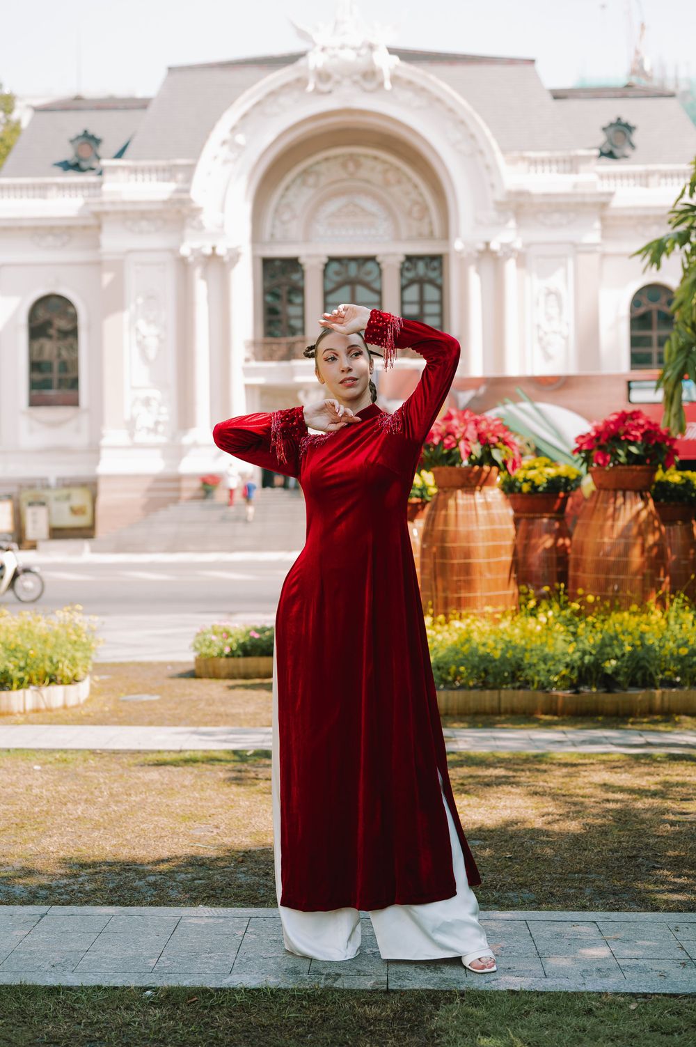 Photographic Journey Through Saigon's Iconic Landmarks in Ao Dai ...