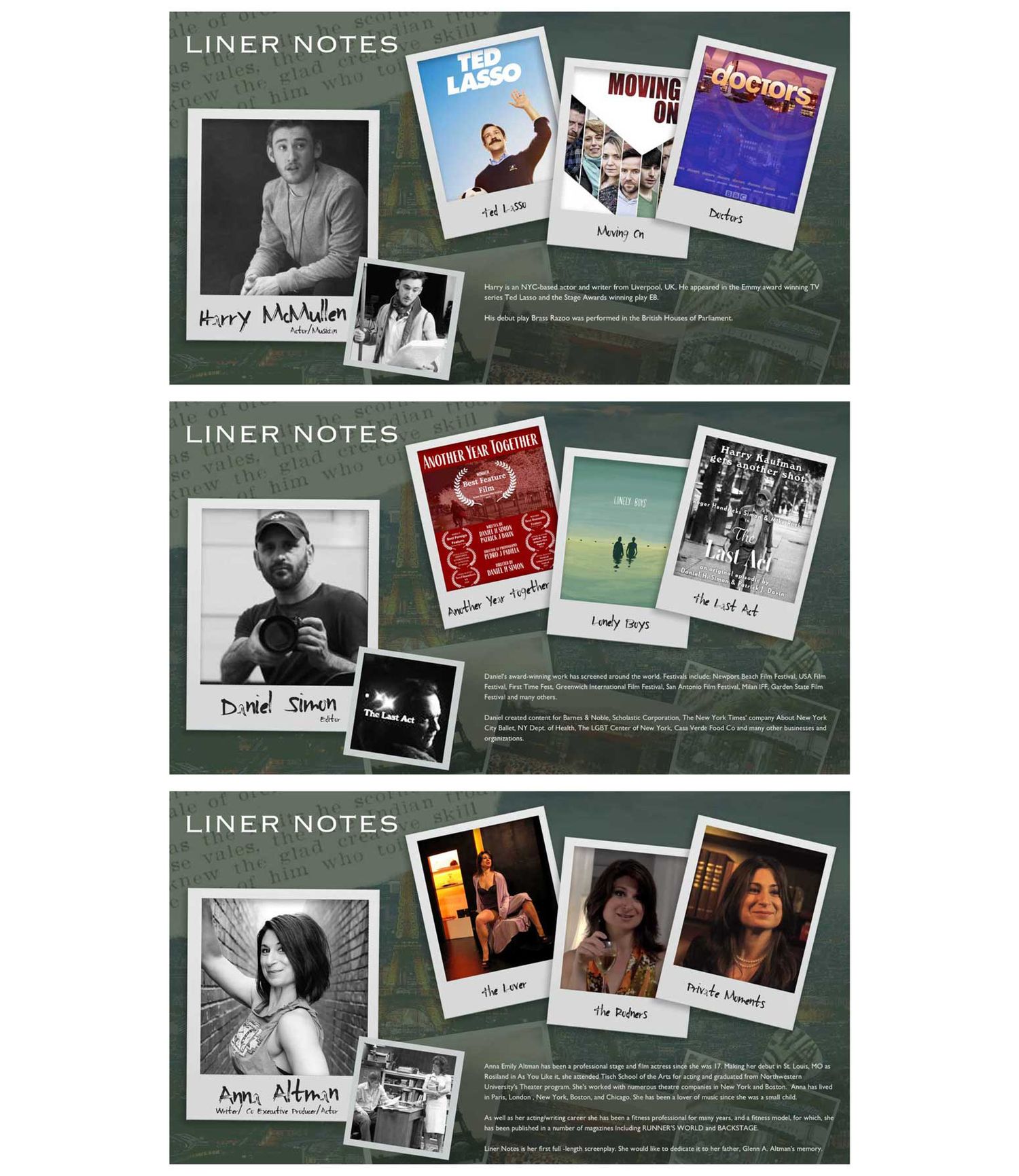 Liner Notes - The Movie - Chelsea Arnold Photography