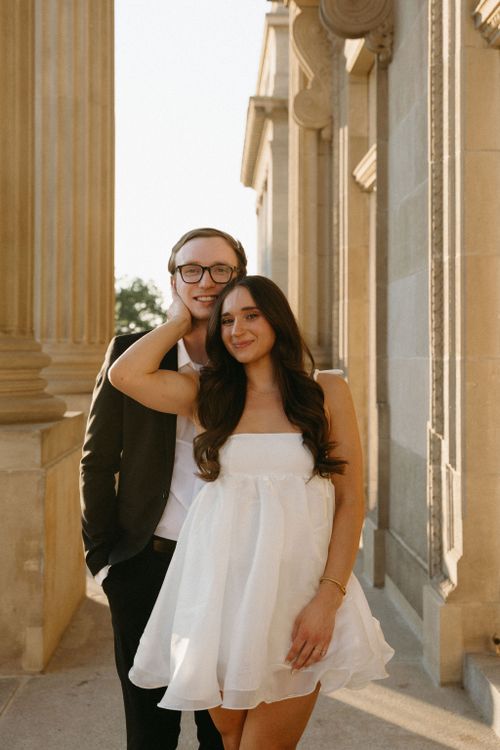 Downtown Boise Capitol + Bar Engagement Session - Salt and Sand Photos