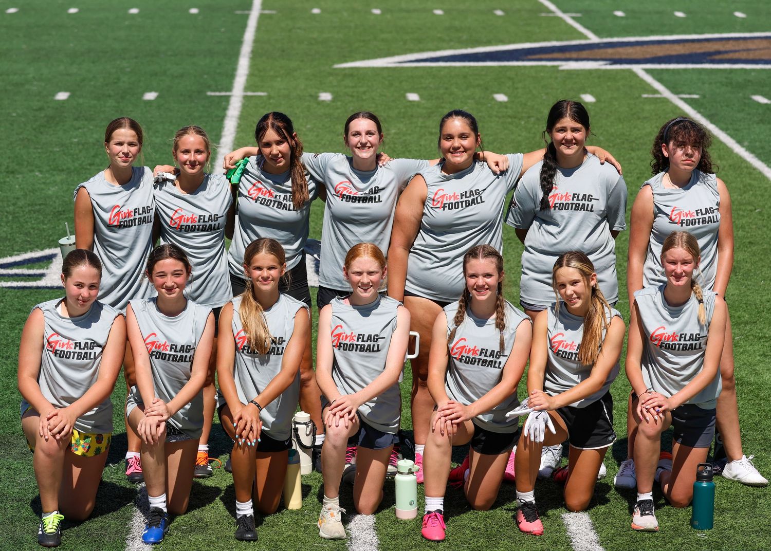 Girls Flag Football - Kennabelle Photography