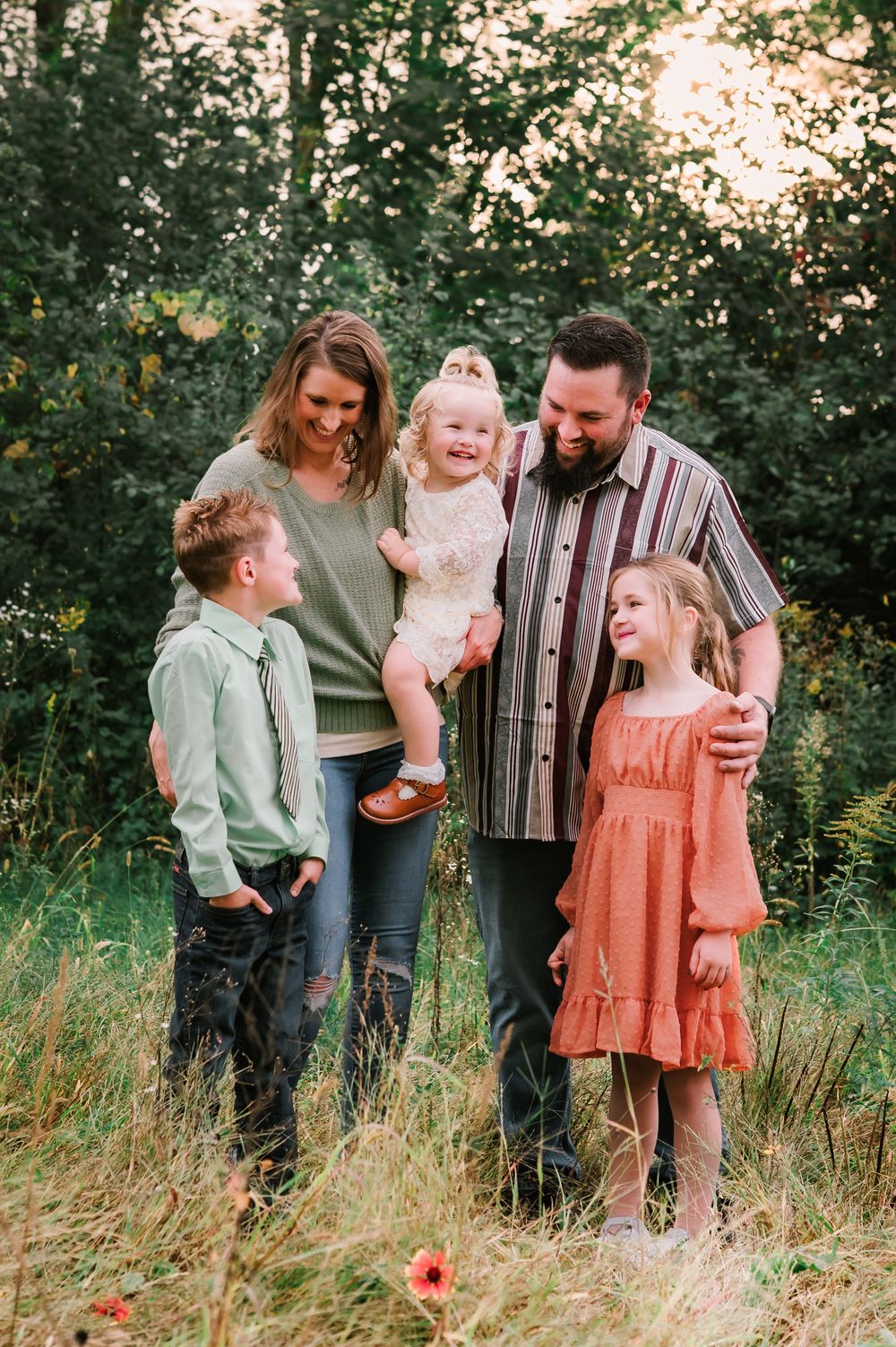 Stead Family || Sunset Family Session in Kewaskum, WI - Jaimeann ...