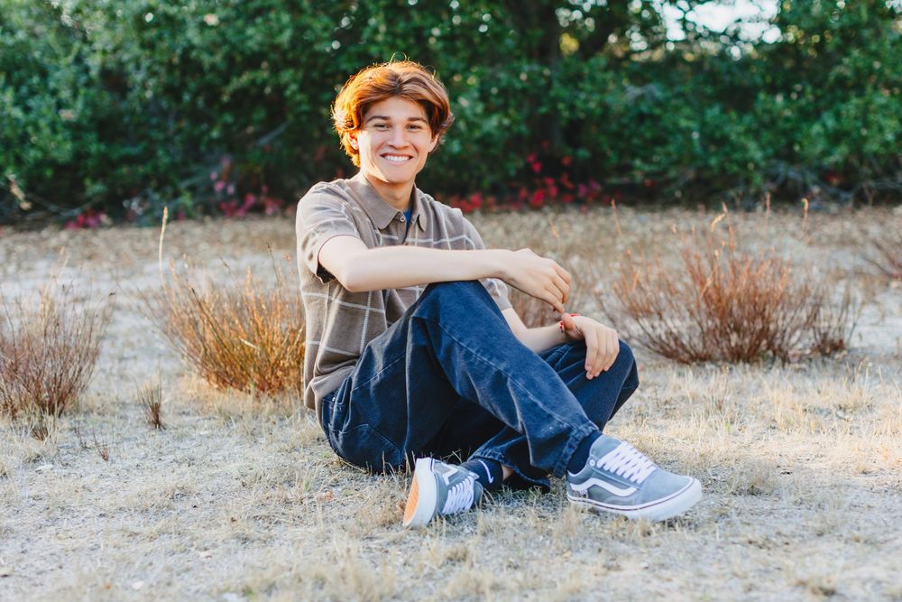 Logan's Senior Session at Ken Adam Park - Elm Photography