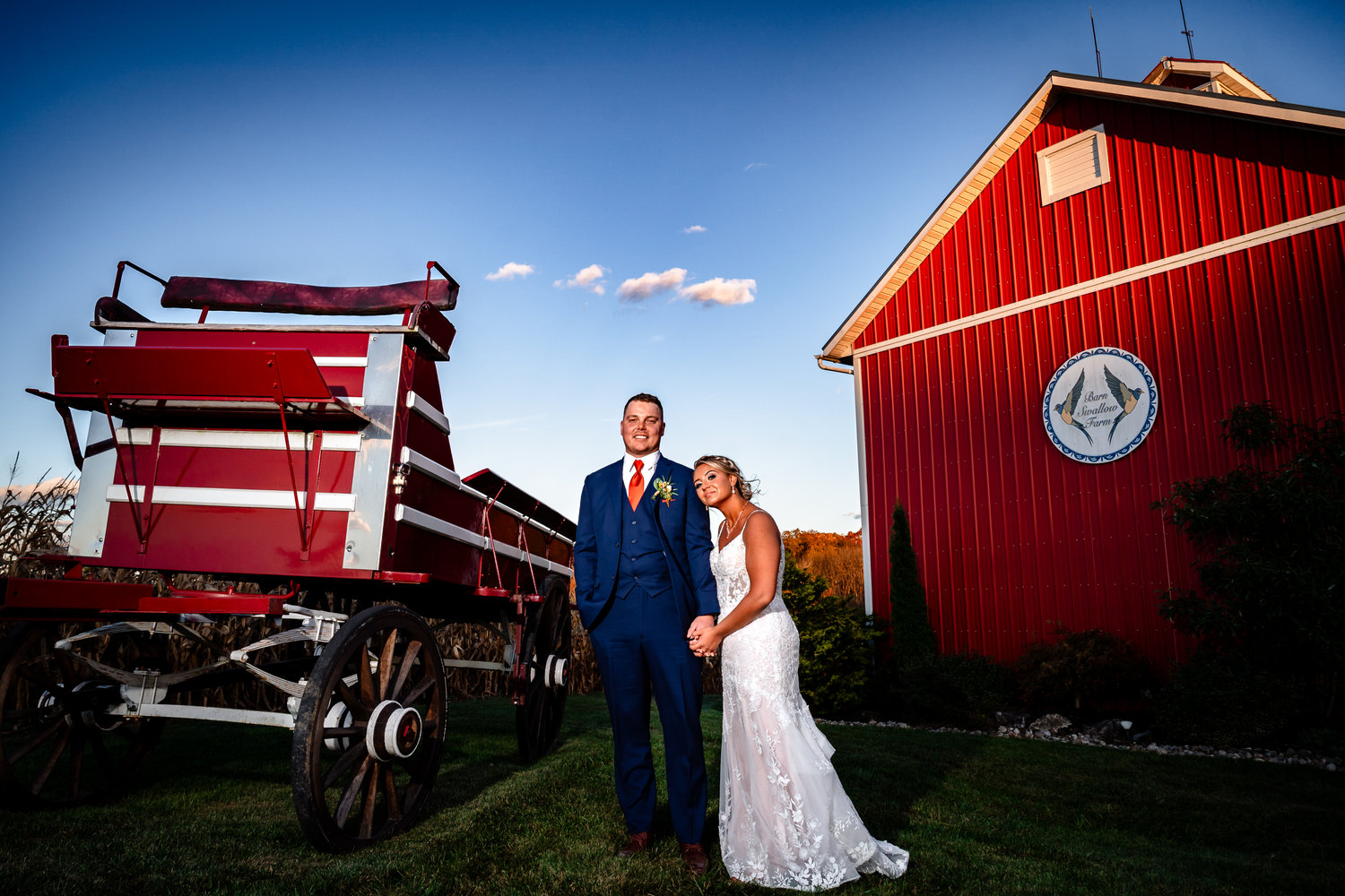Morgan and Alex's Wedding at Barn Swallow Farm - Christman Photography ...