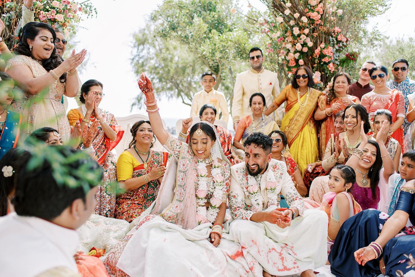 Indian Wedding in Cape Sounion Shivaan & Uma - Achilleas Colaclides