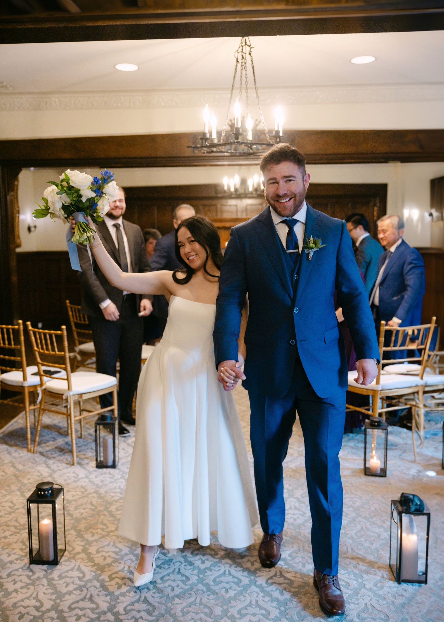 Alexandria & Vincent Château Frontenac - Sunny, Quebec City Photographer