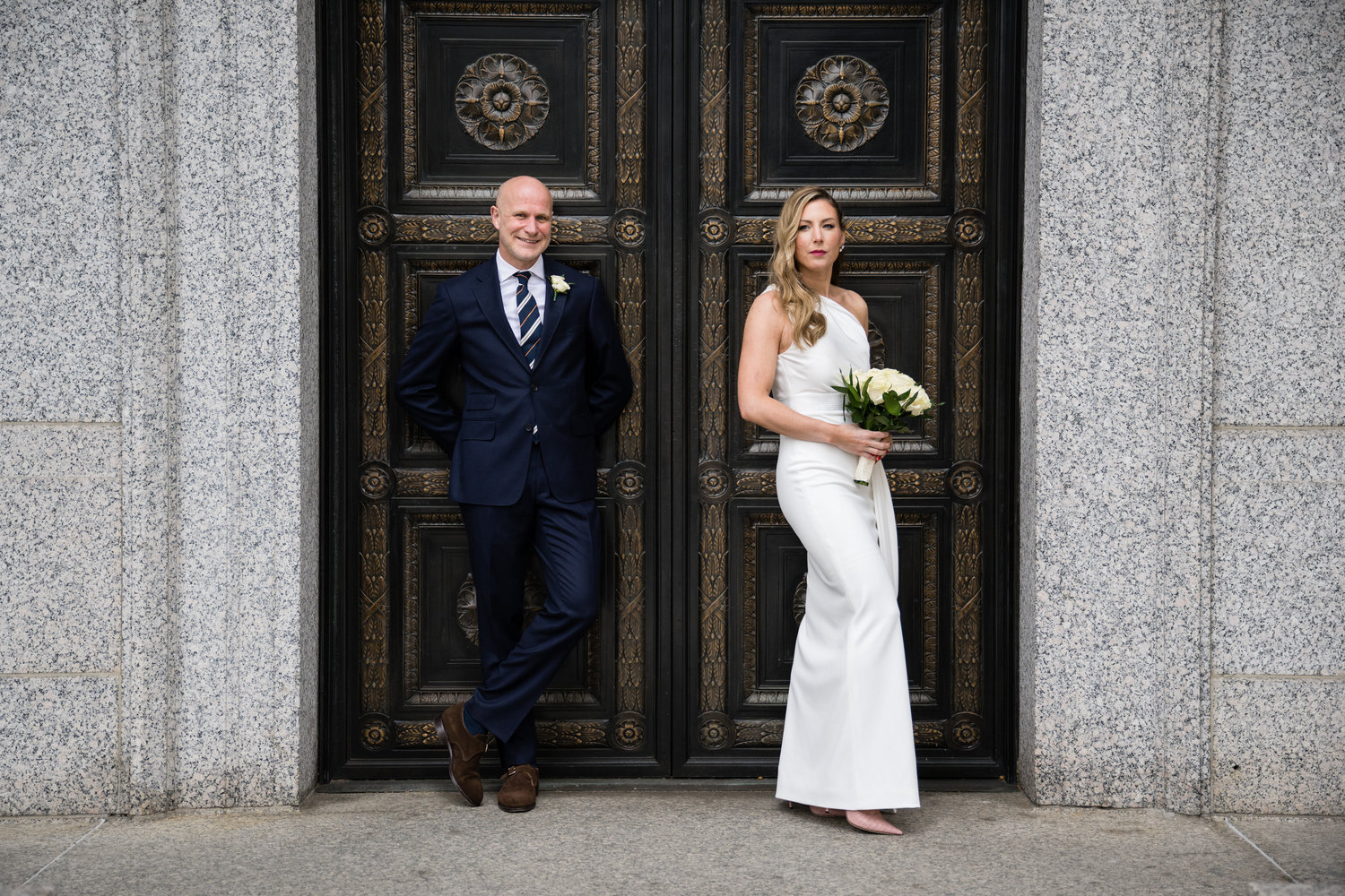 Catherine and David's NYC City Clerk Elopement During Covid - Jakub ...