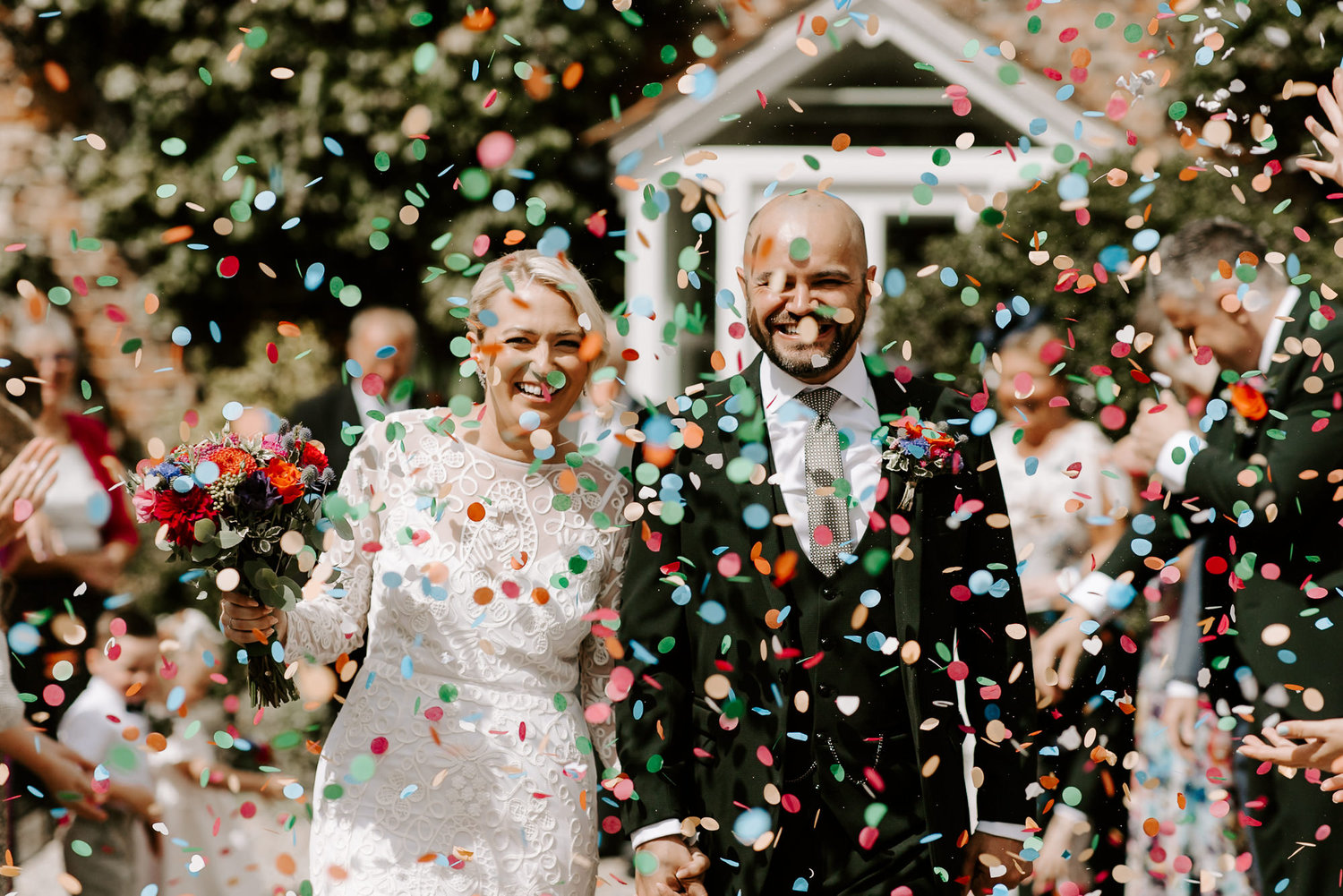 How To Plan Confetti On Your Wedding Day - Nick Georgiou Photography