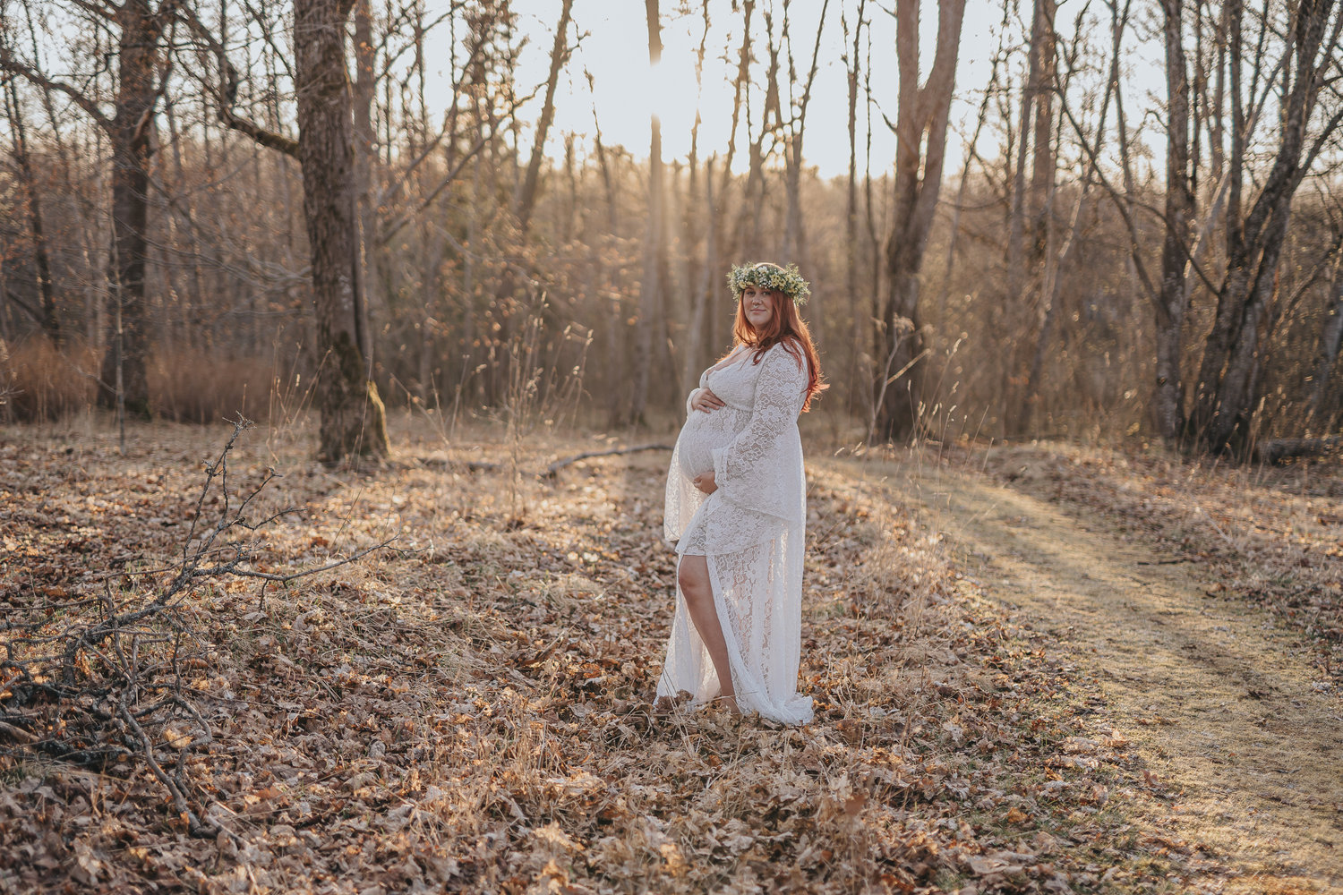 Gravidfotografering - Fotograf Caroline Solberg