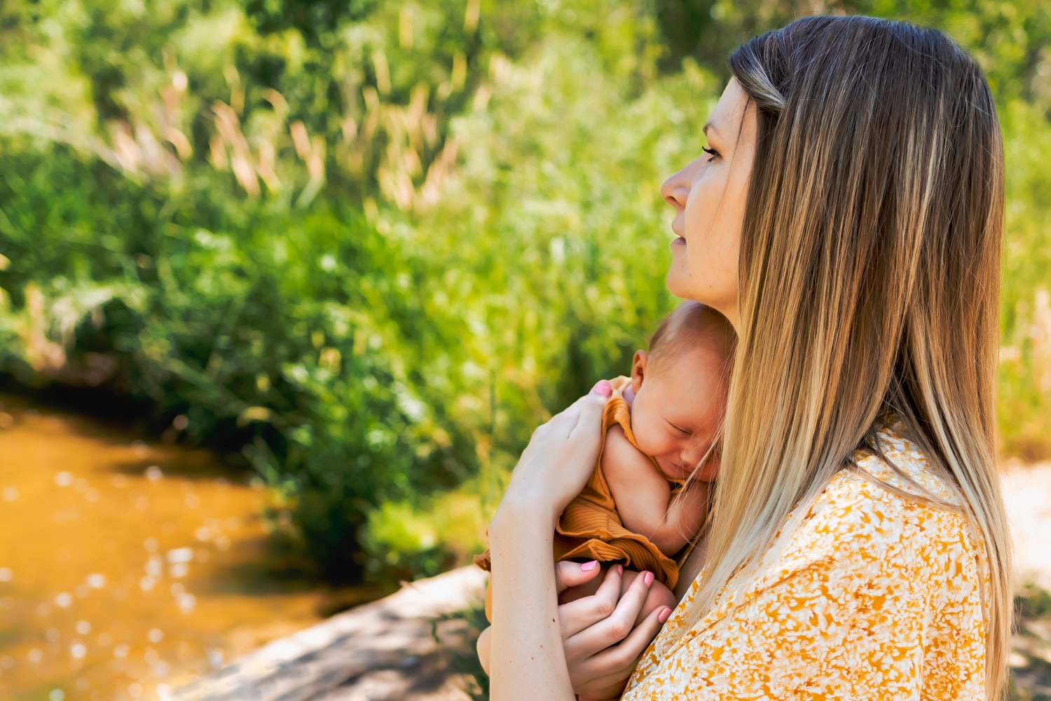 Cherry Creek Trail Newborn Photoshoot - Parker Newborn Photographer