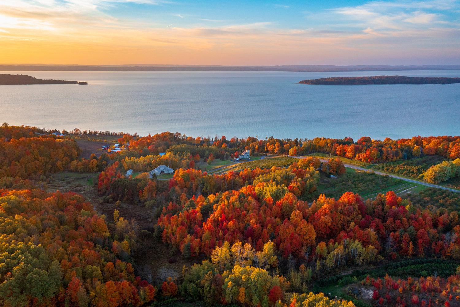 Michigan Autumn - Traverse City, Michigan - Chad J Morgan