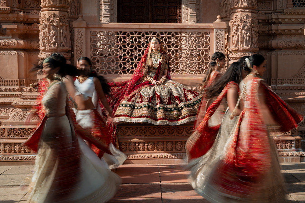 Oshwal Centre Hindu Wedding and Fairmont Hotel Wedding and Reception ...