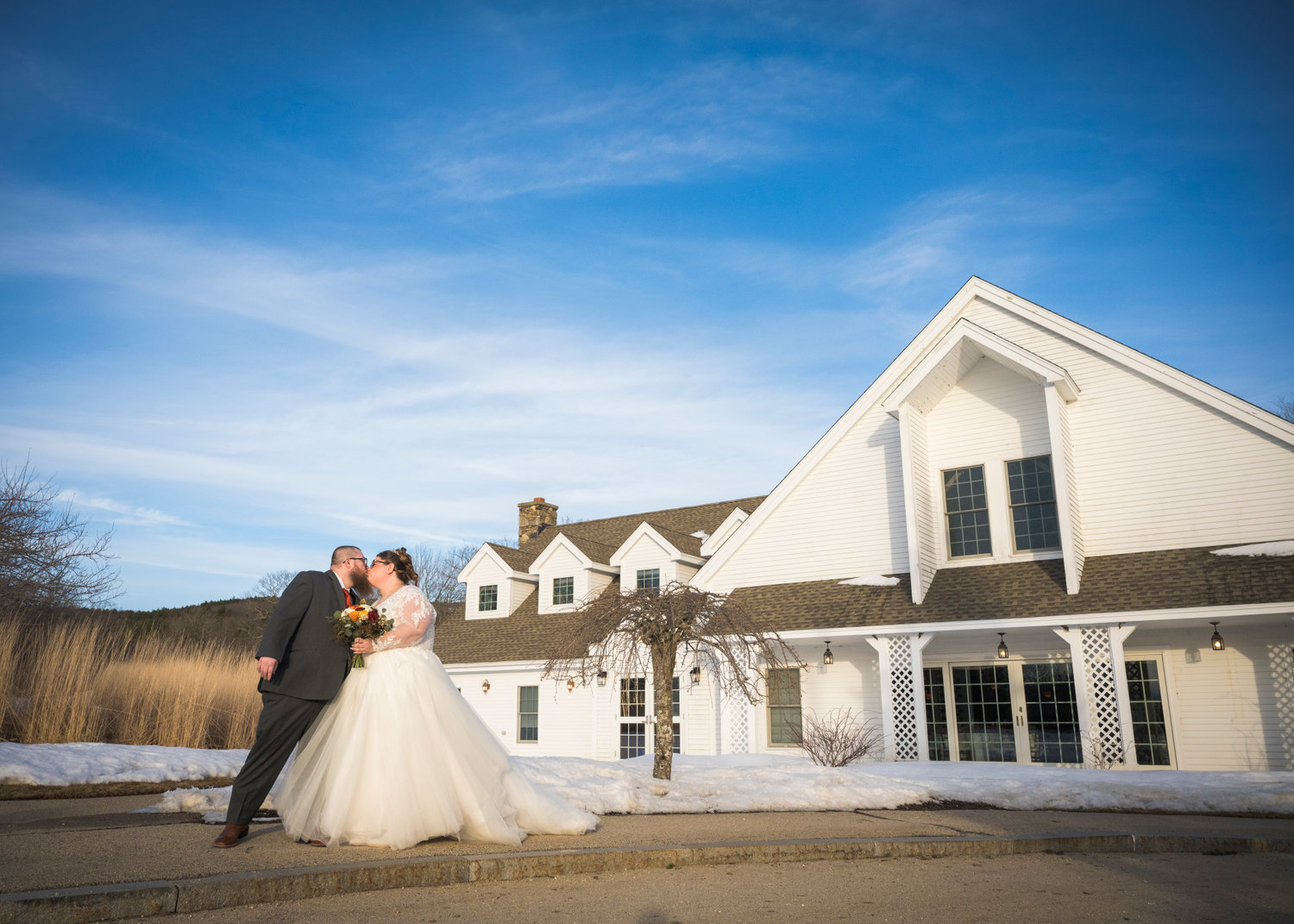 Winter Wedding- Harrington Farm- Princeton, MA- Lindsay and Jake - Joe ...