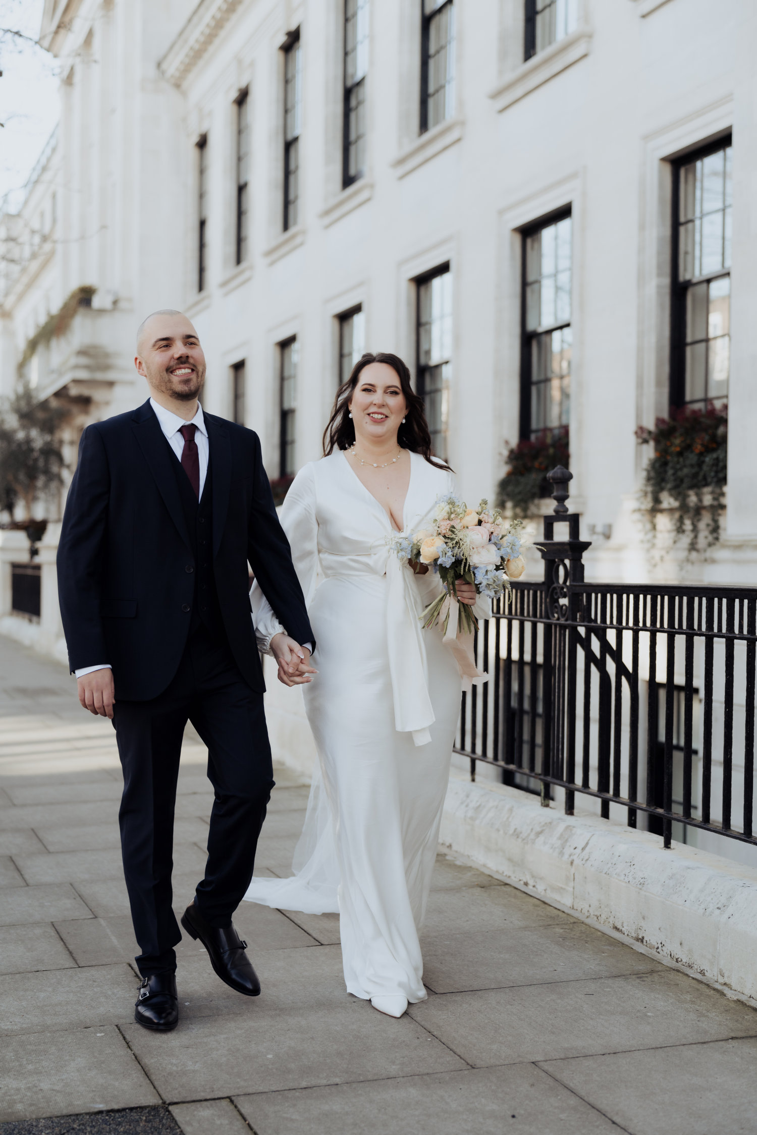 A Perfect Winter Civil Ceremony at Islington Town Hall | Millie & Joe