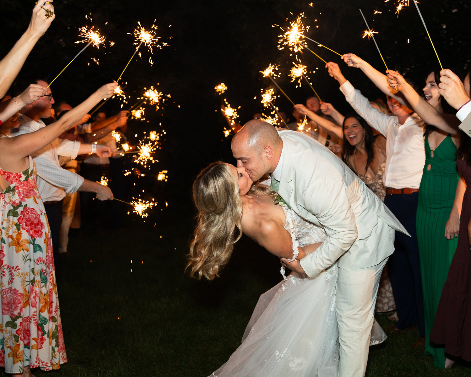 Kelly & Tony's Wedding Day - Tented Backyard Wedding in St. Clair, MI ...