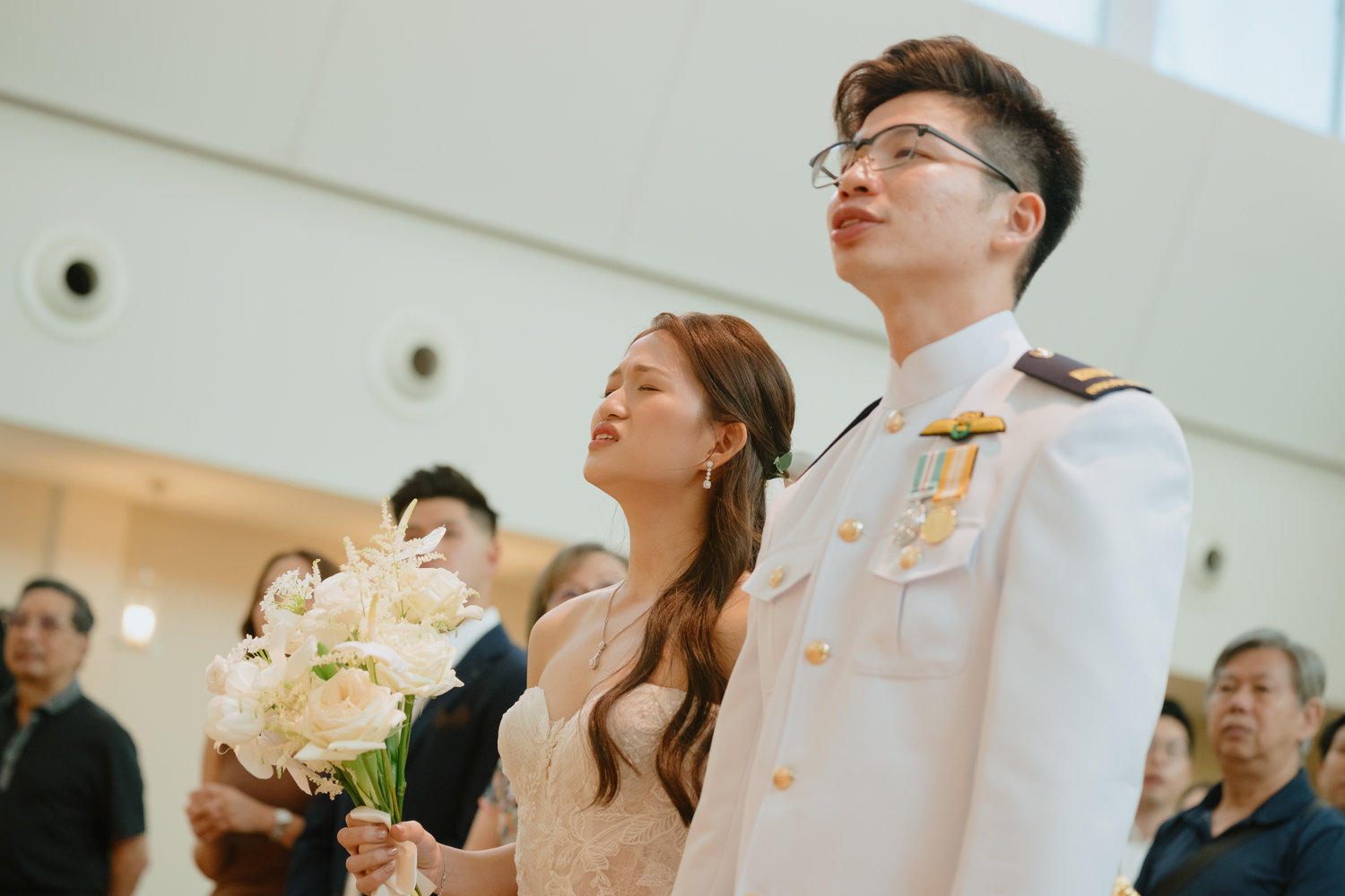 Charmaine & Lun Xiang Holy Grace Presbyterian Church Singapore Wedding Photography