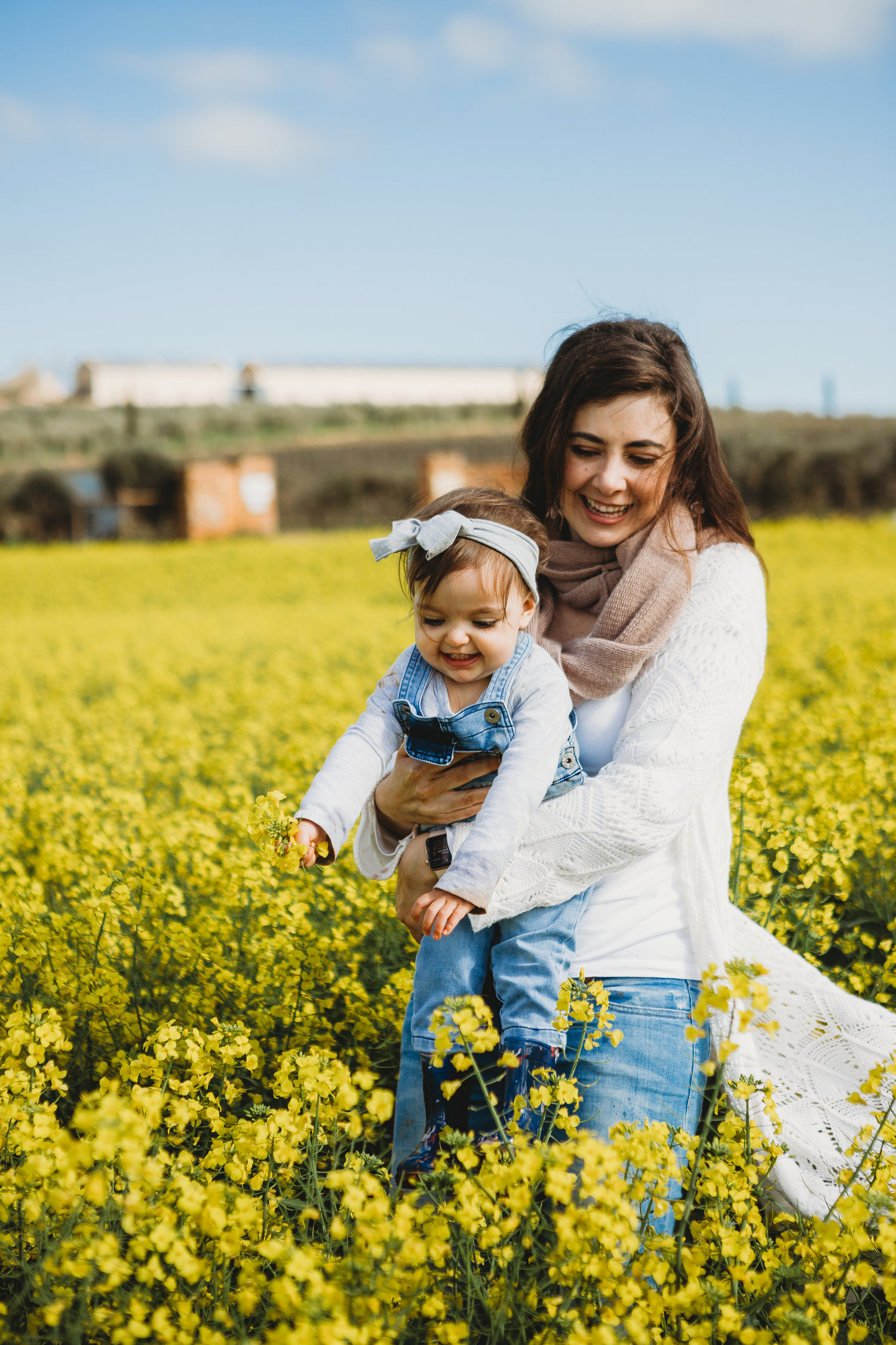 Miane & Surita Canola fields - Michele Smit Photography