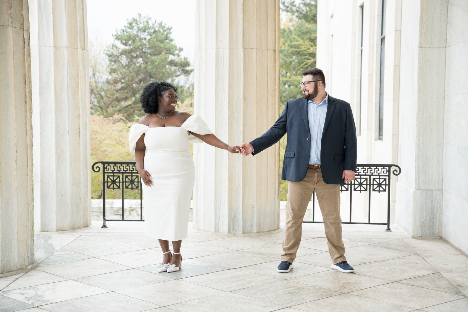 Tamarra and Matt's Engagement Session at the Buffalo History Museum ...