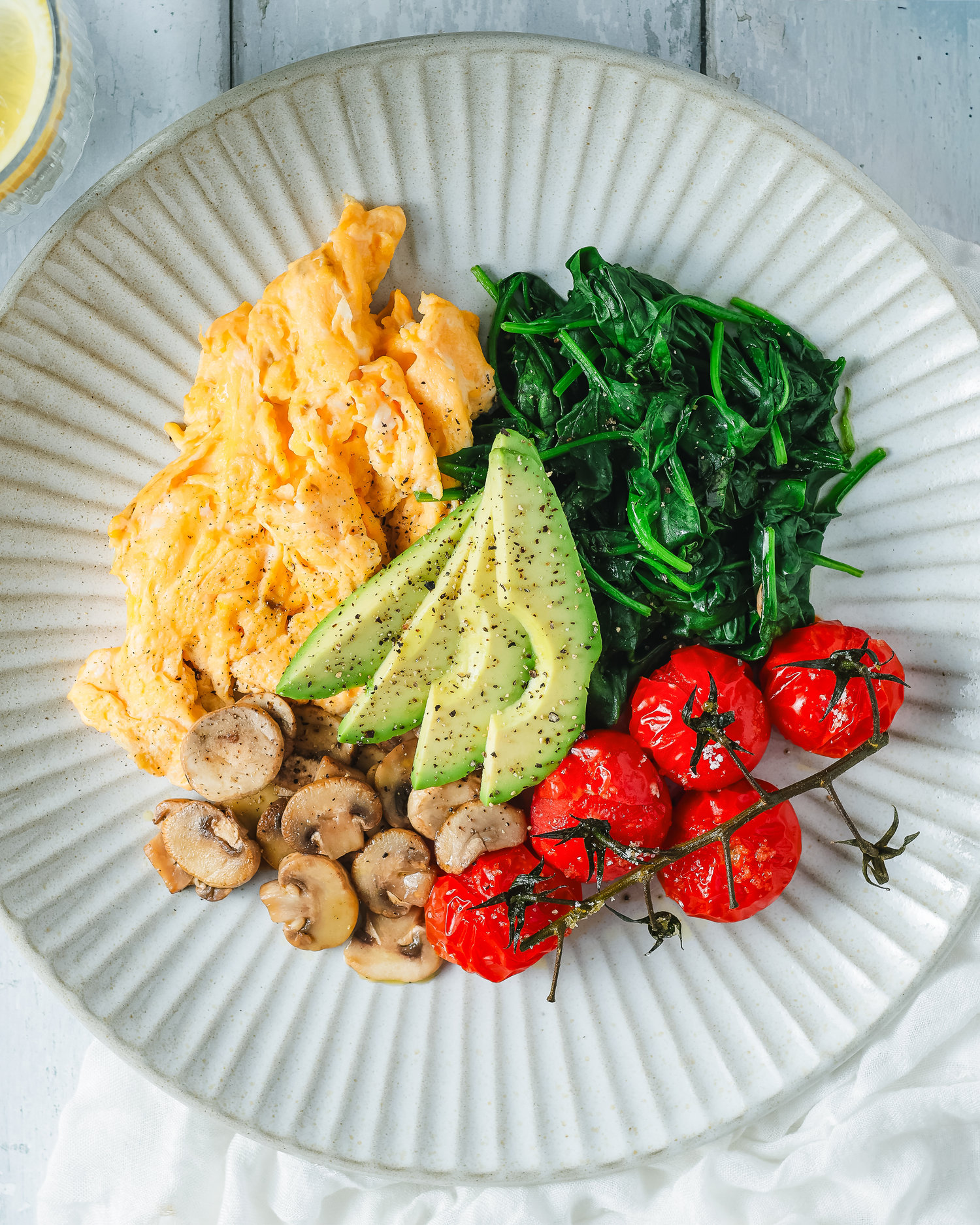 Veggie Big Brekkie Plate - Melissa Jade Creative