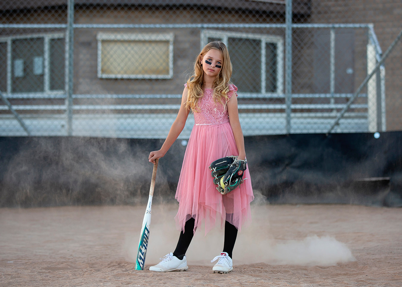 From Field to Fashion: A Softball Photoshoot with a Twist