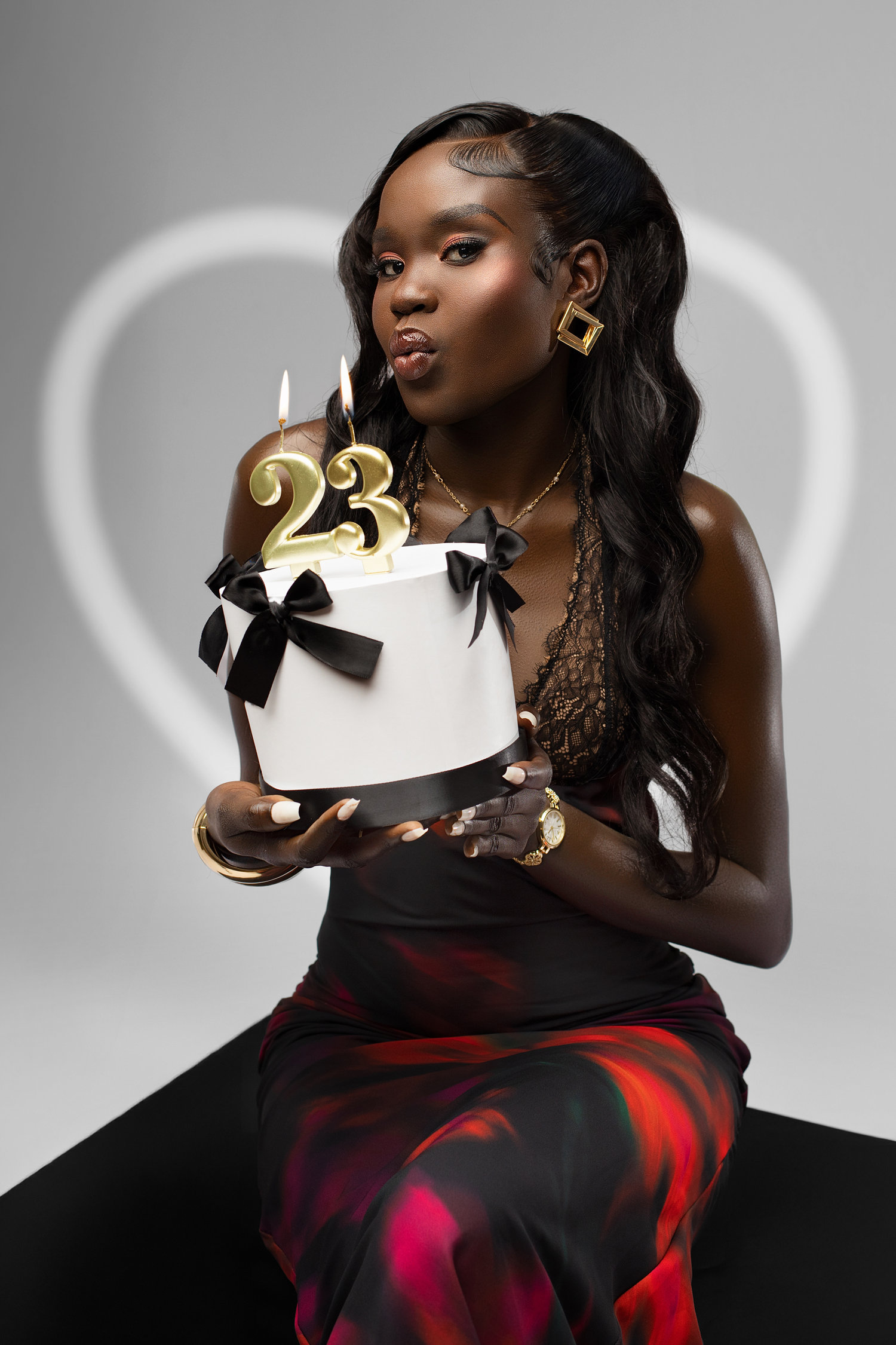 A Timeless 23rd Birthday Photoshoot — Celebrating Confidence, Elegance ...
