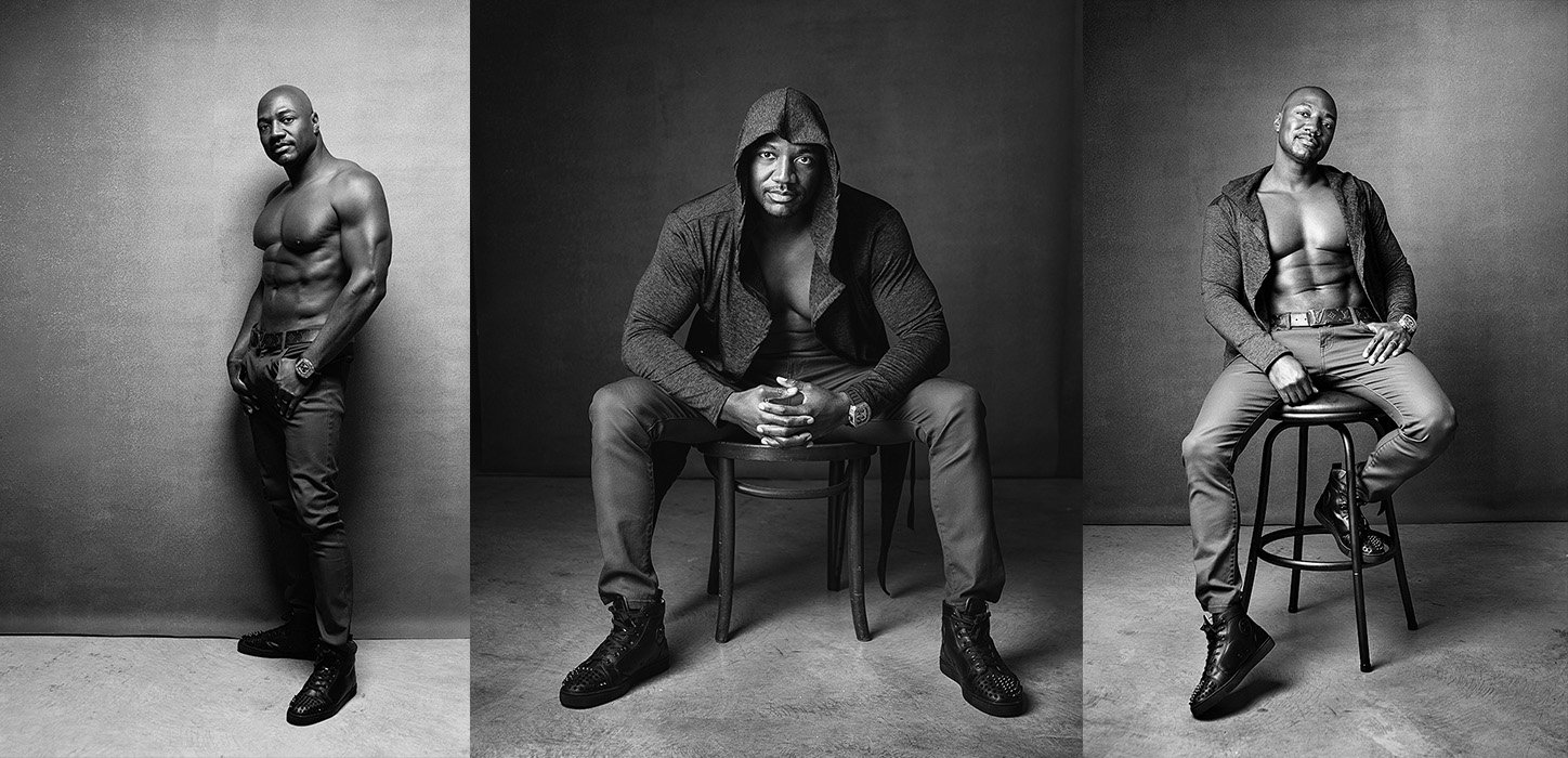 Artistic Men Portraiture at luxury photography studio in Atlanta