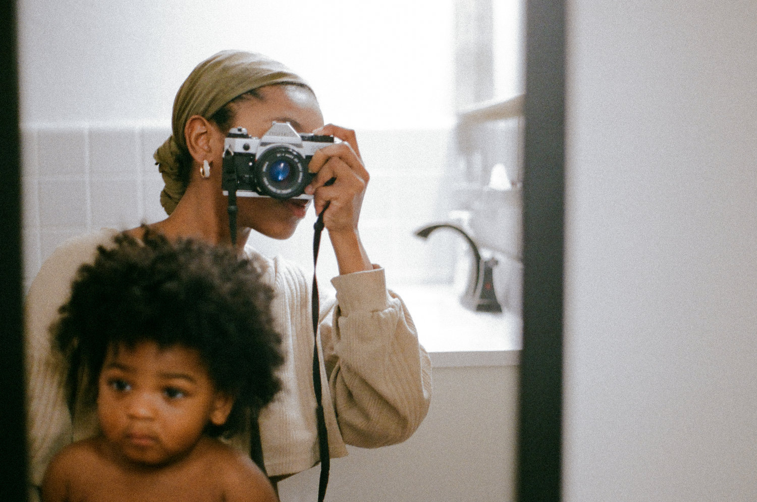 Motherhood Self-Portrait Study - Milk and Muse