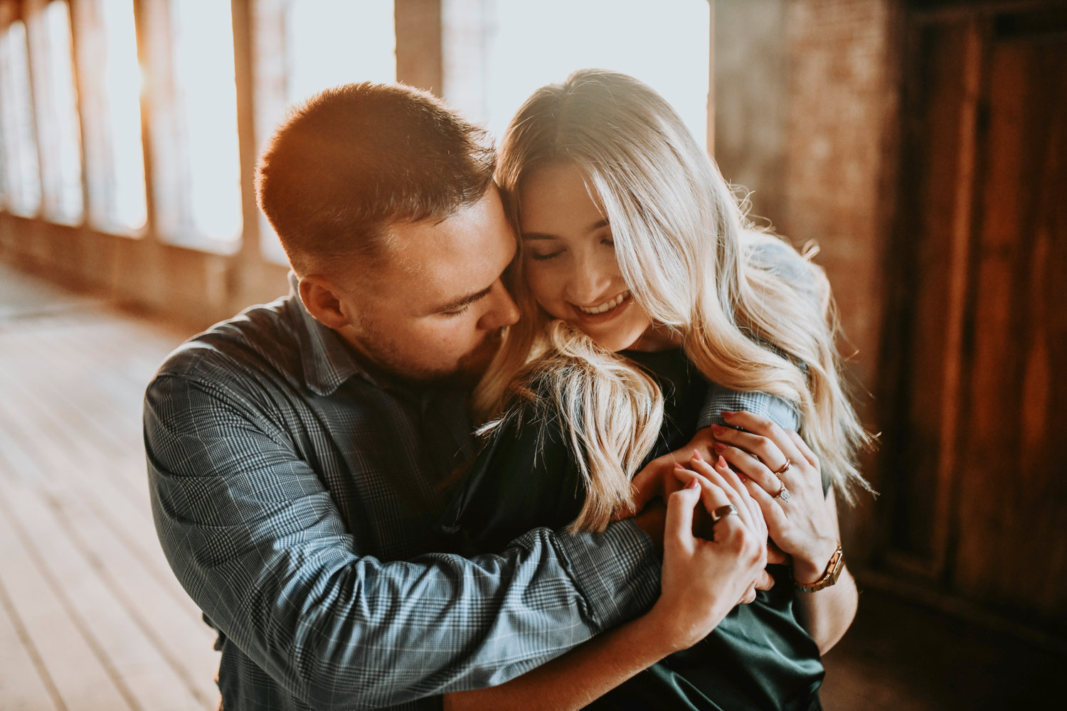 A Sunset Proposal at the Cotton Mill in McKinney: Nicholas + Brooke’s ...