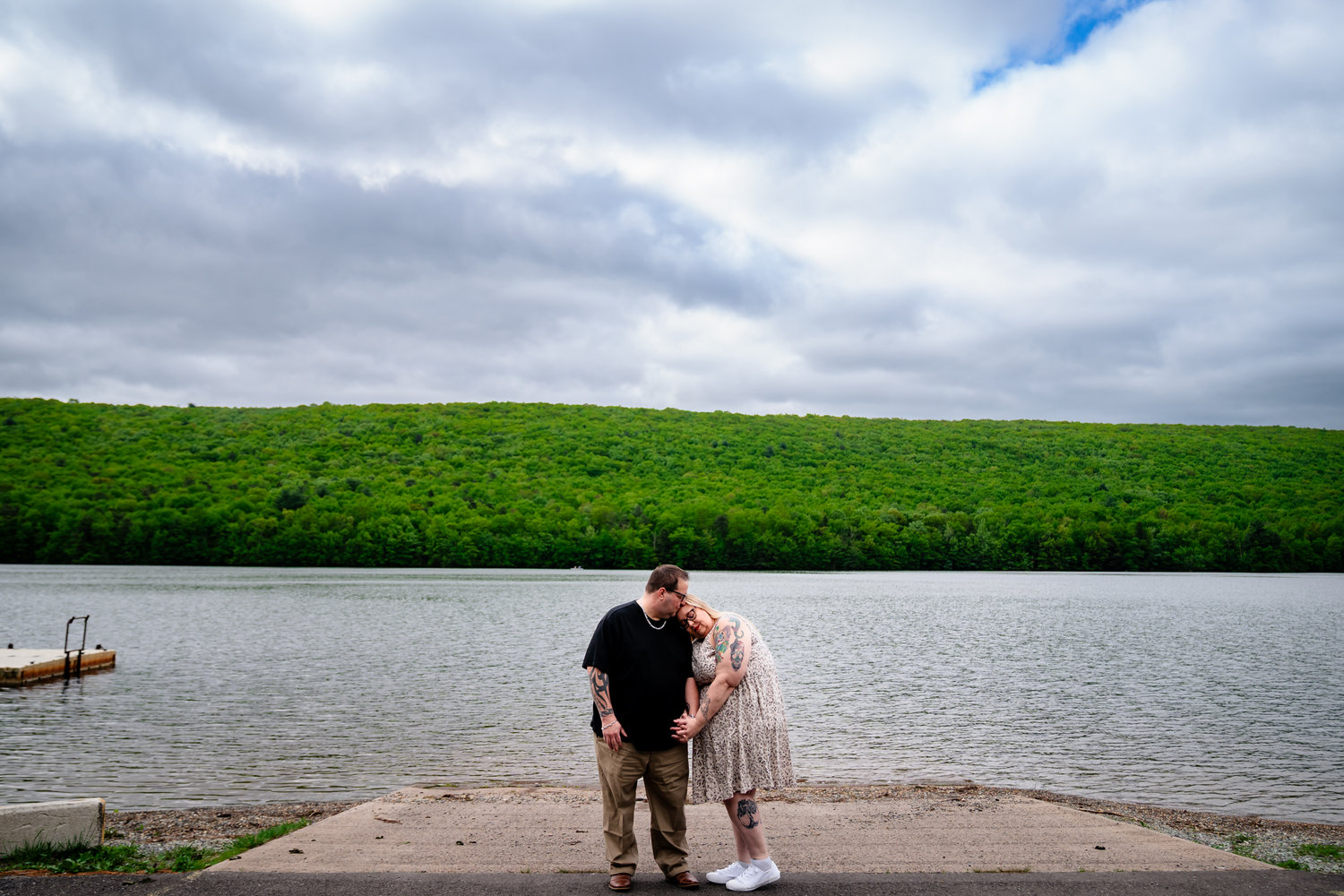 Melanine & Spencer at Mauch Chunk Lake - Jim Thorpe, PA - Christman ...