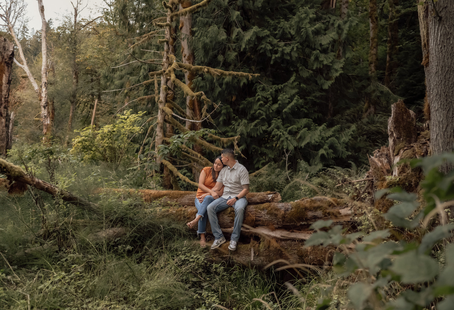 Forest Couples Session - Mary Bowers Photography