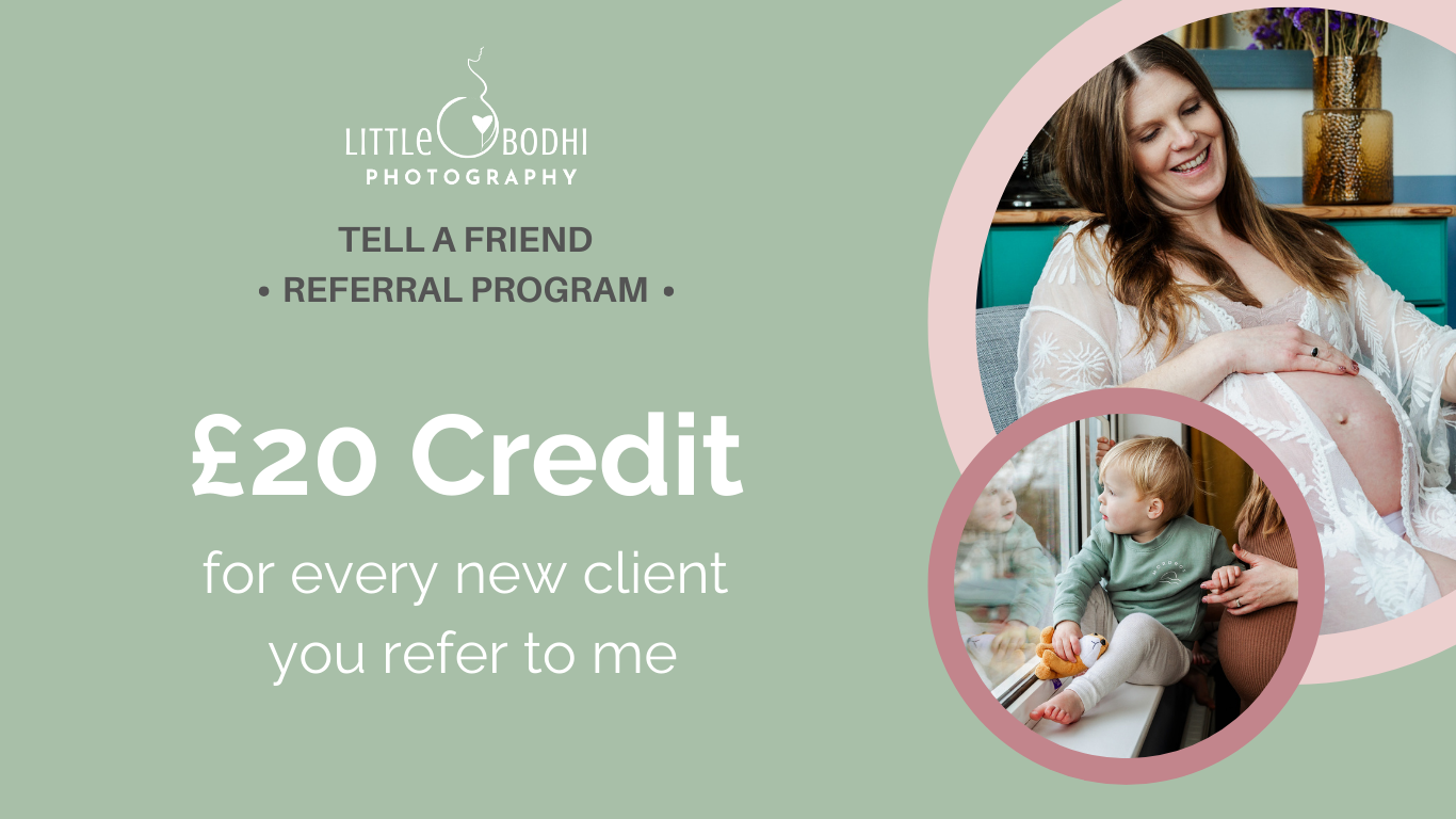 Referral Program - Little Bodhi Photography