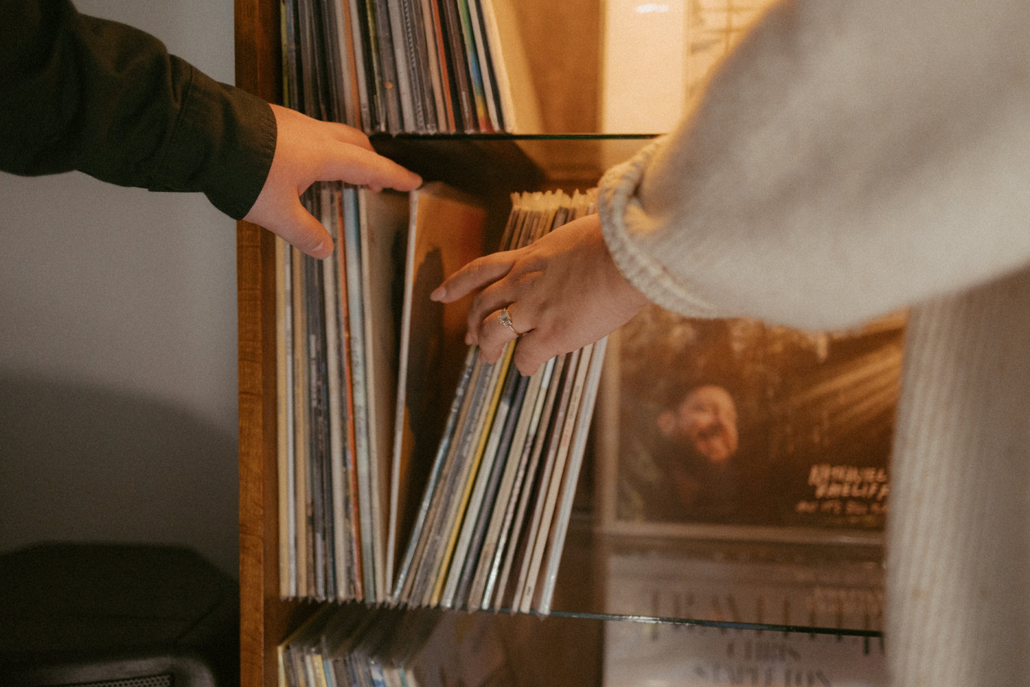 Cozy in-home engagement session | Annie + Ethan - Wild Peach ...