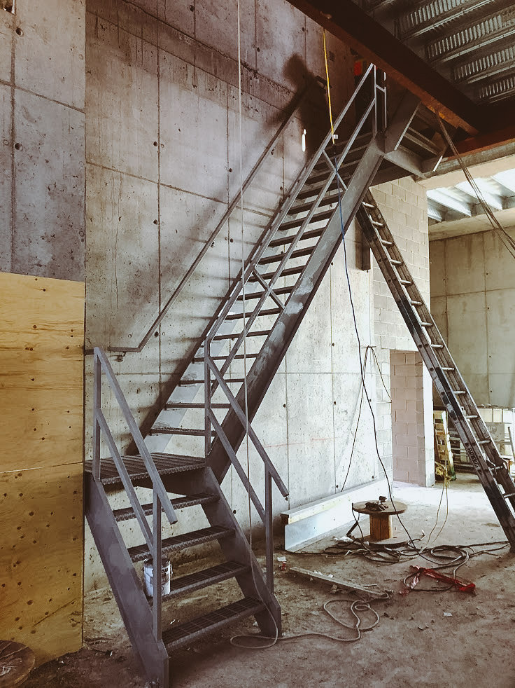 Stairs and Ladders - Simon's Iron Works LTD. - Steel Fabrication and ...