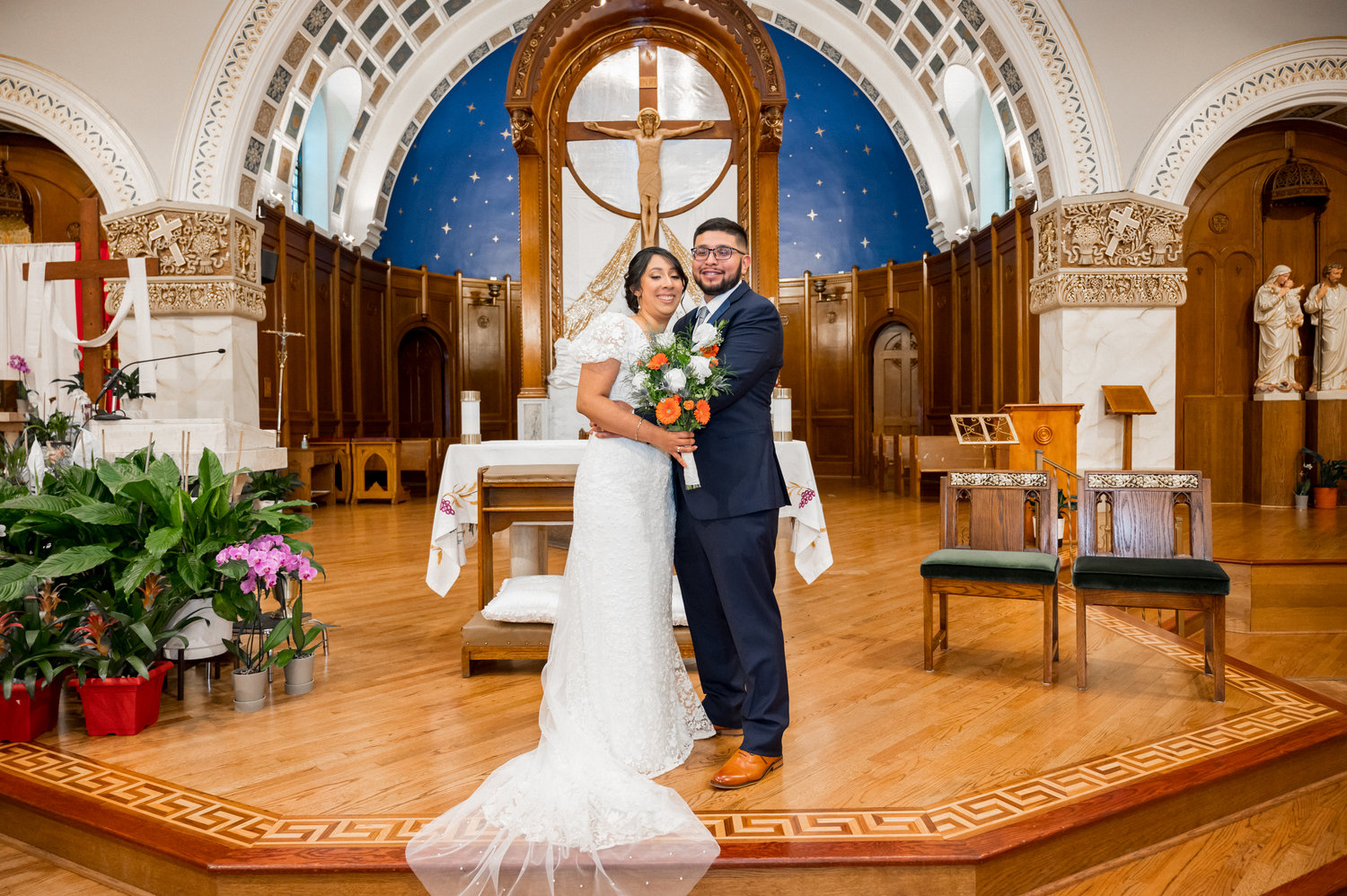 Love in the Heart of Pilsen: A St. Pius V Catholic Church Wedding - Albany Capture LLC