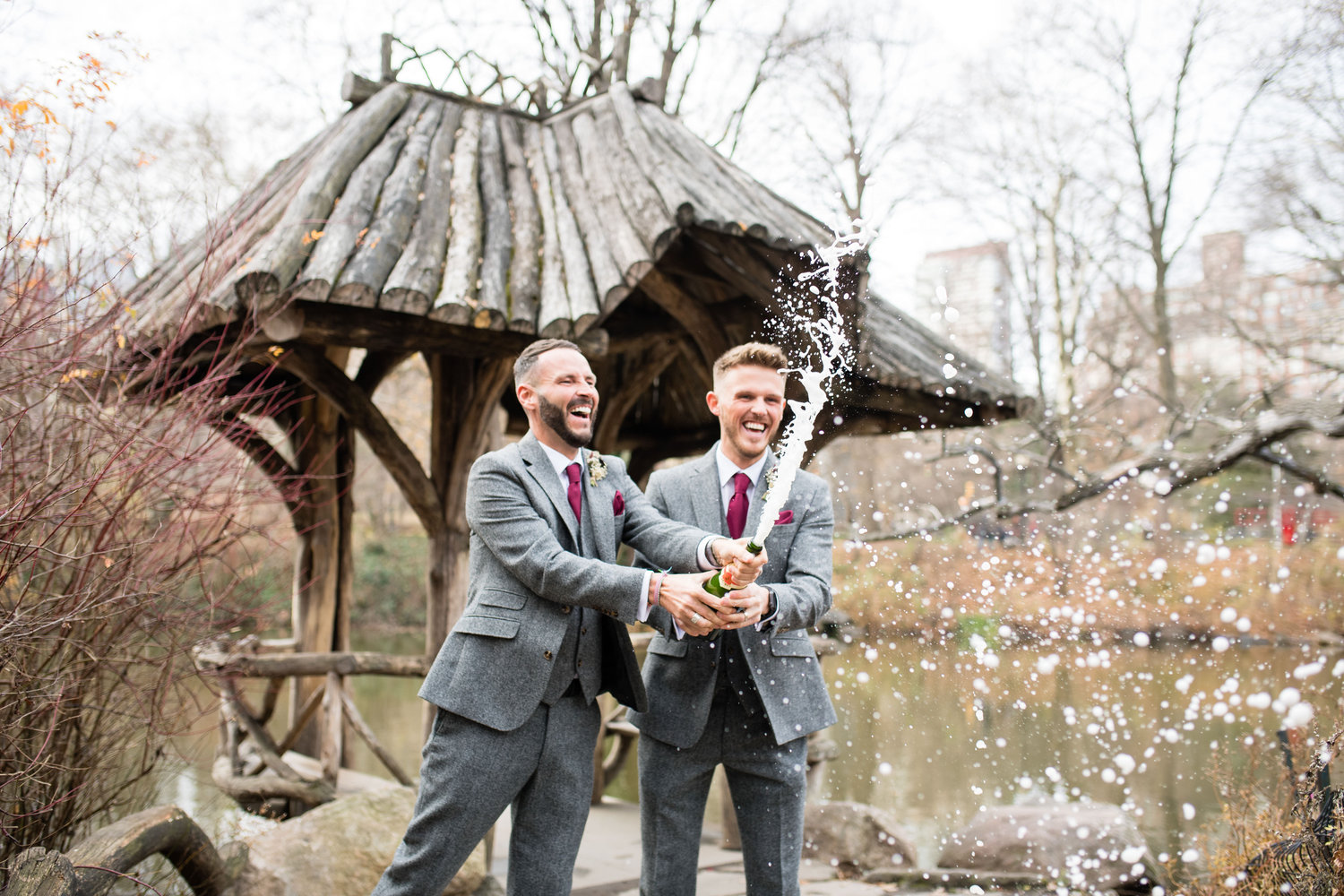 Andrew and Tyron's Central Park Elopement in NYC - Jakub Redziniak ...